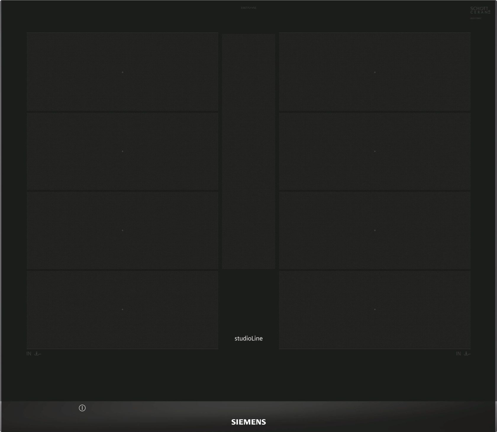 Induction built-in hob iQ700 - EX677LYV5E iQ700 Collection By Siemens