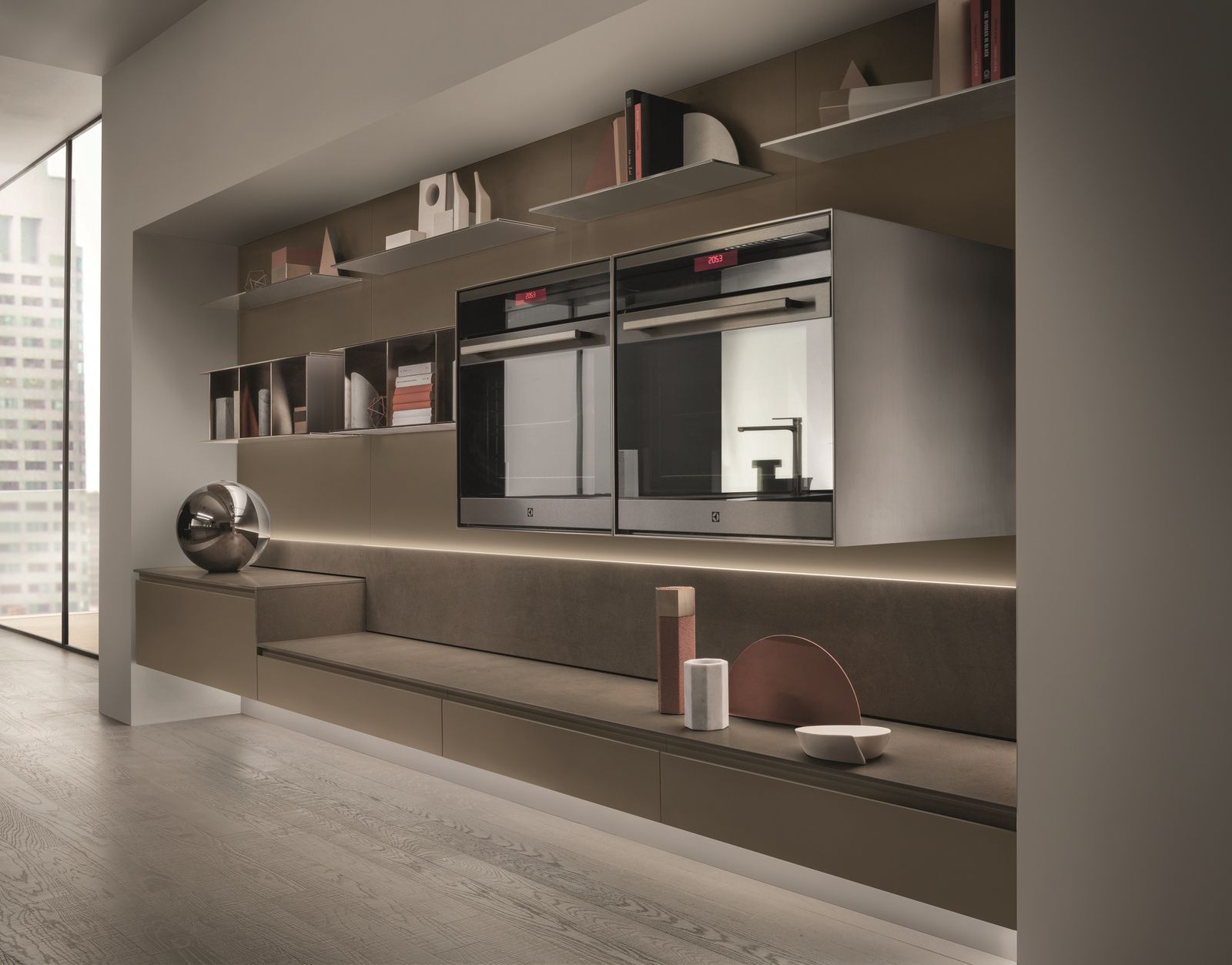 Kitchen with island ICONCOLOR Icon Collection By ERNESTOMEDA design ...