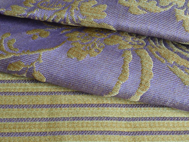 Tessuto jacquard con motivi floreali IL BROCCATO RAMAGE Collezione Il ...