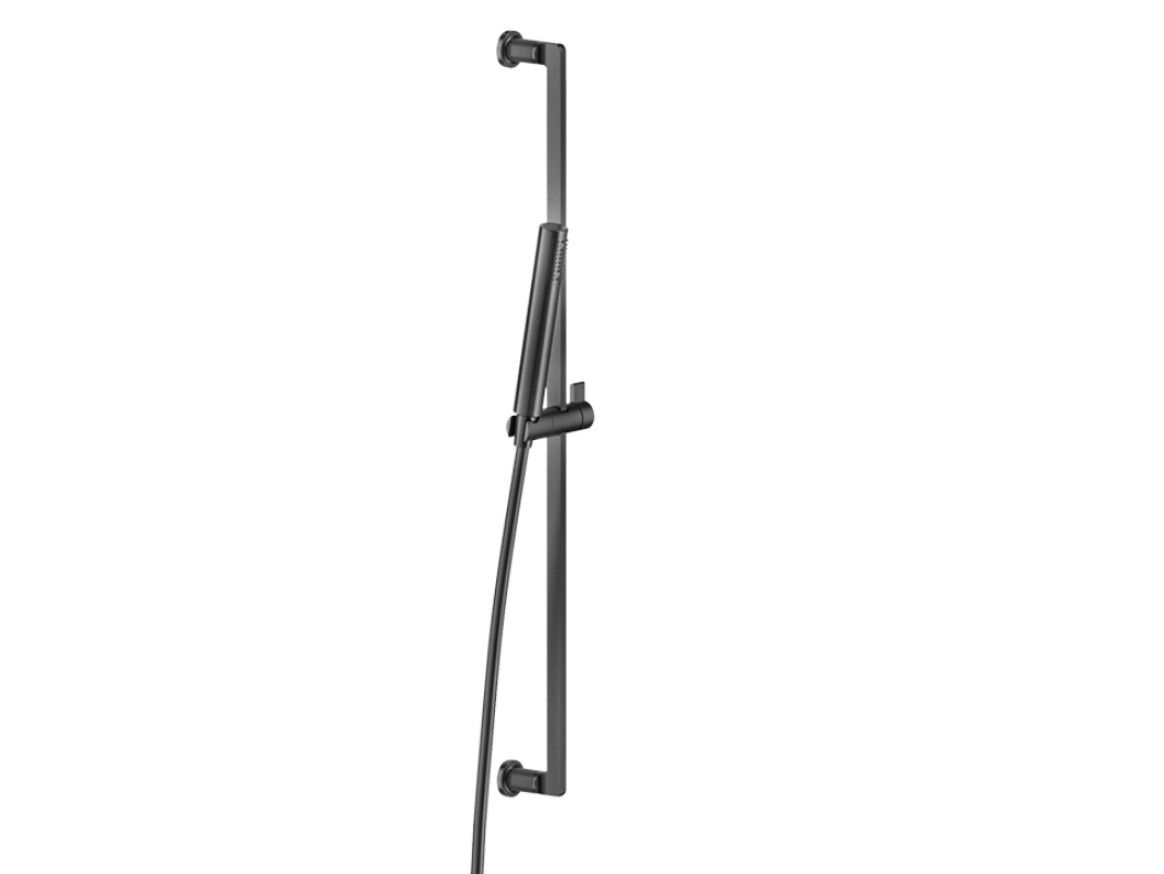 INCISO Chromed brass shower wallbar with hand shower By Gessi | design ...