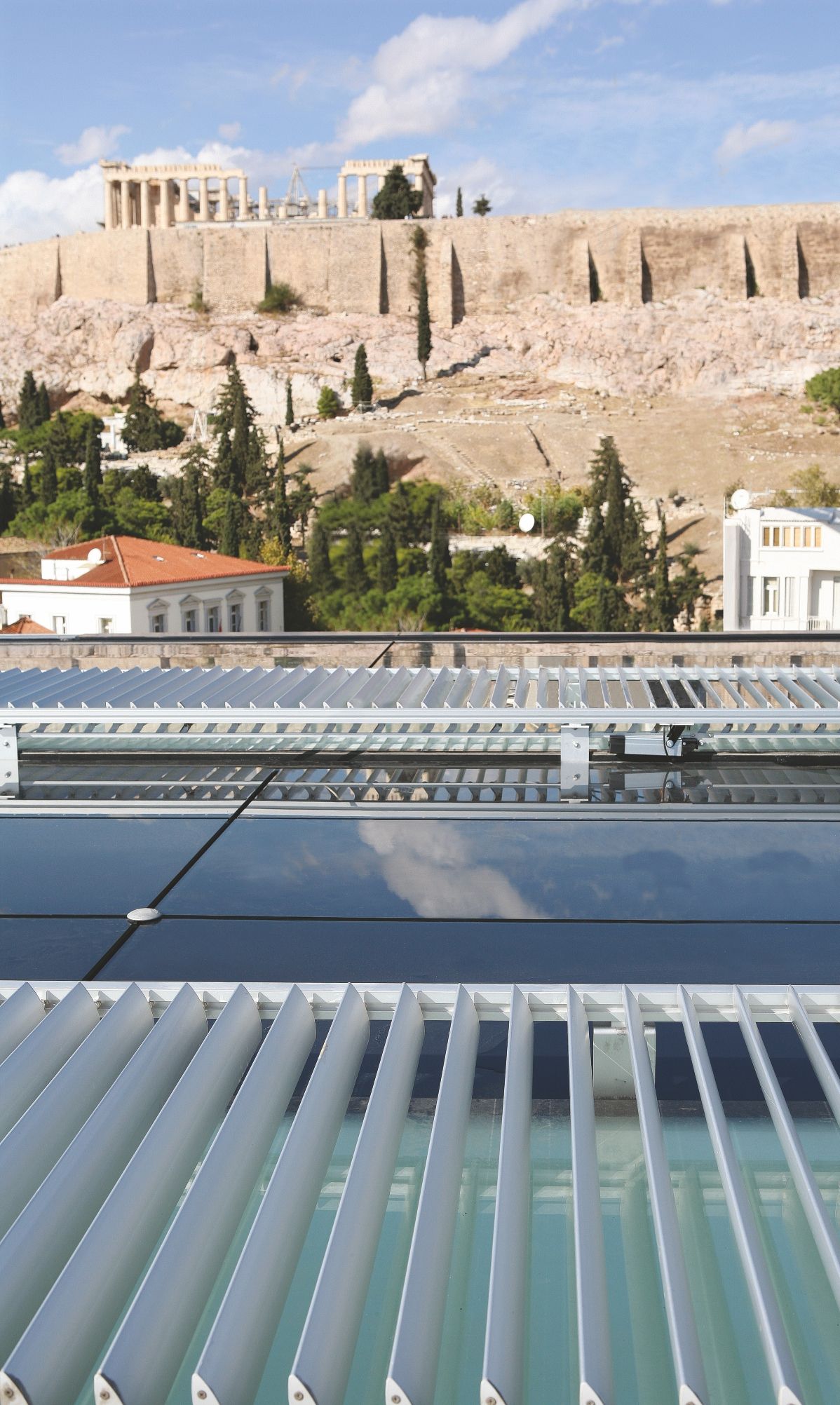 SMARTIA SYSTEMS Aluminium solar shading By Alumil