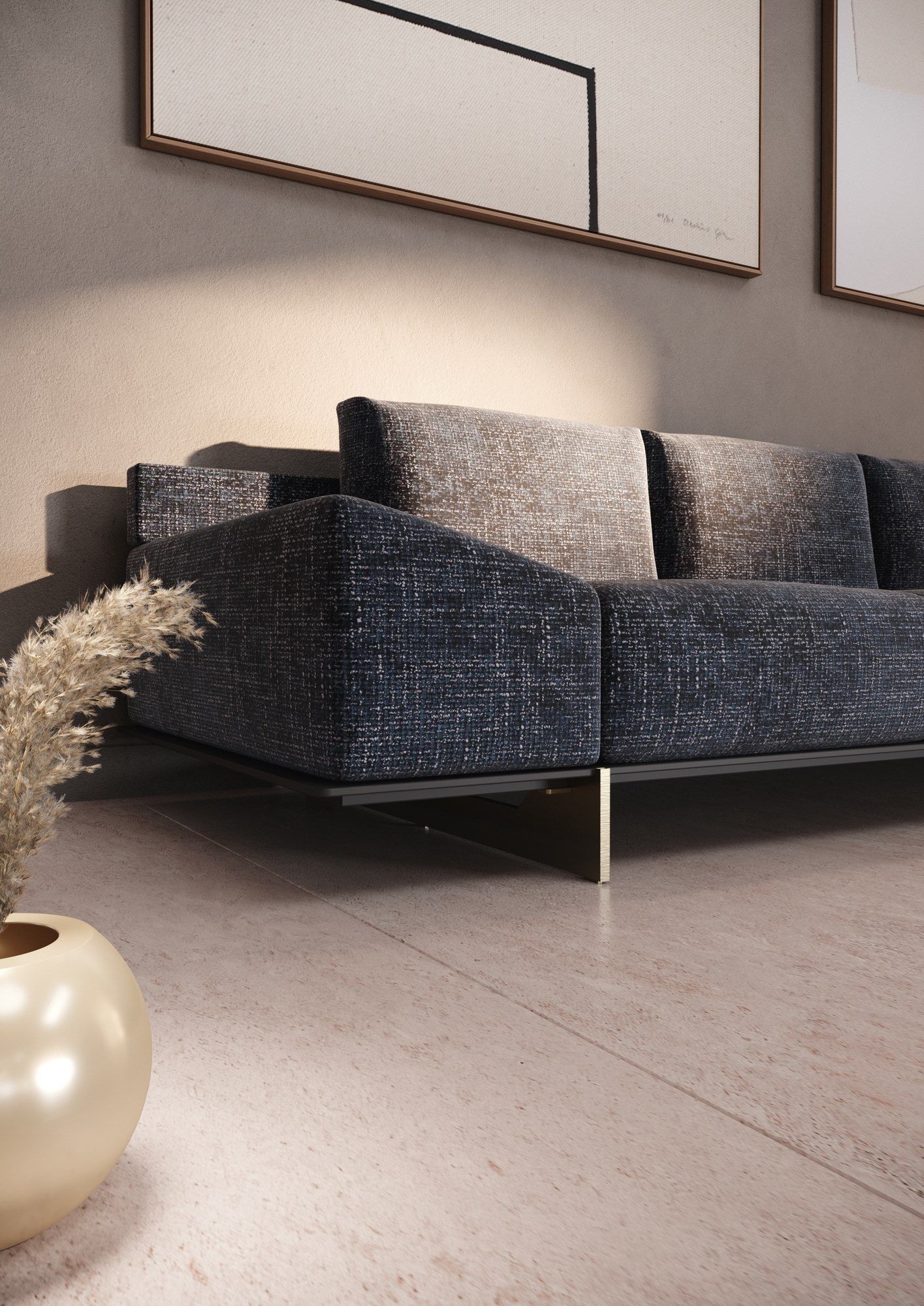 IPANEMA | Divano a 3 posti By Paolo Castelli design Thierry Lemaire