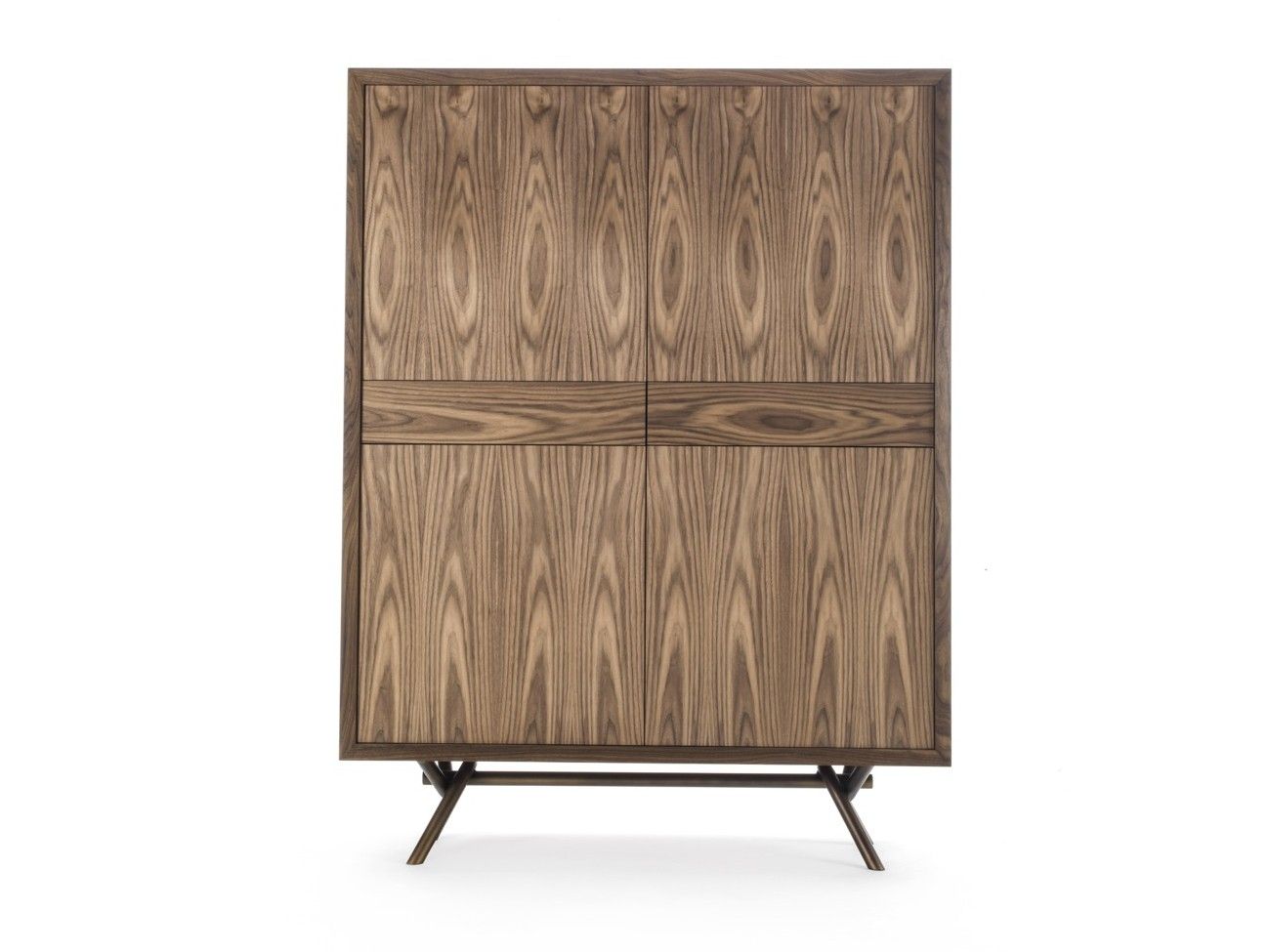 Highboard with doors with drawers IRON HIGH Iron Collection By Riva ...