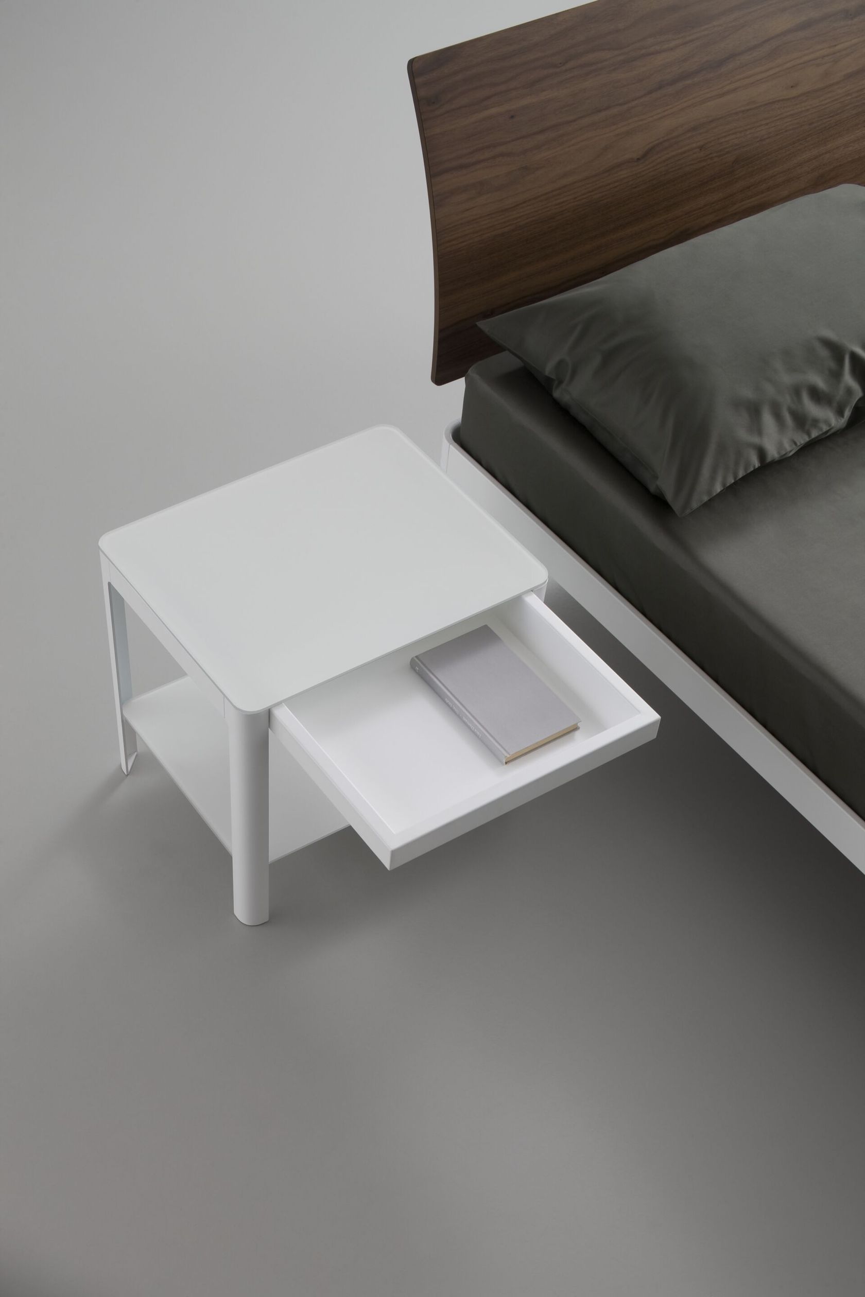 ALU MIN BEDSIDE Bedside table By isOnAir