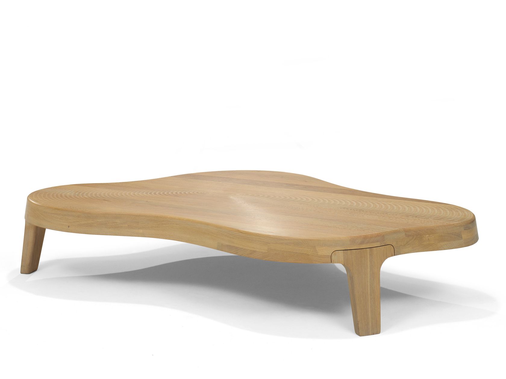ISOLA Low solid wood central coffee table By Linteloo | design Studio ...