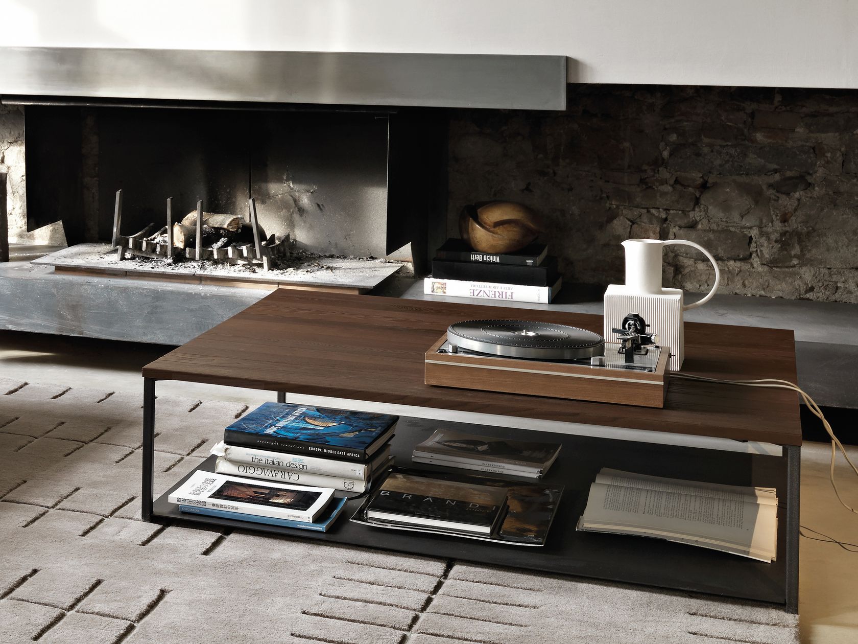ISOLA | Glass coffee table Glass coffee table for living room By ...