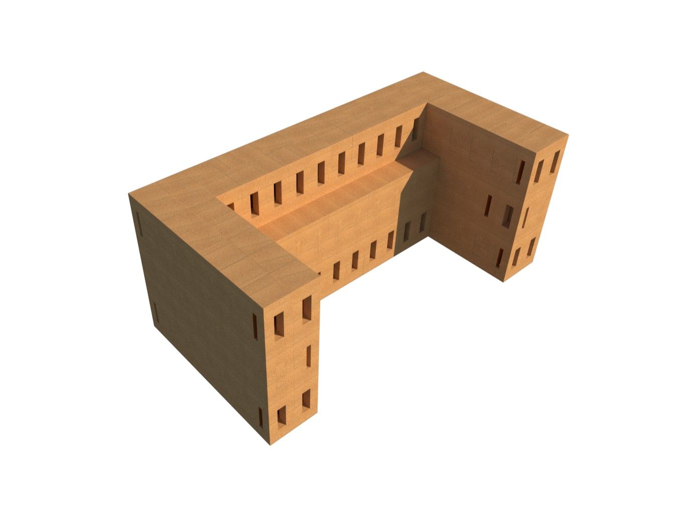 ISTANBUL reception desk By Corkbrick Europe