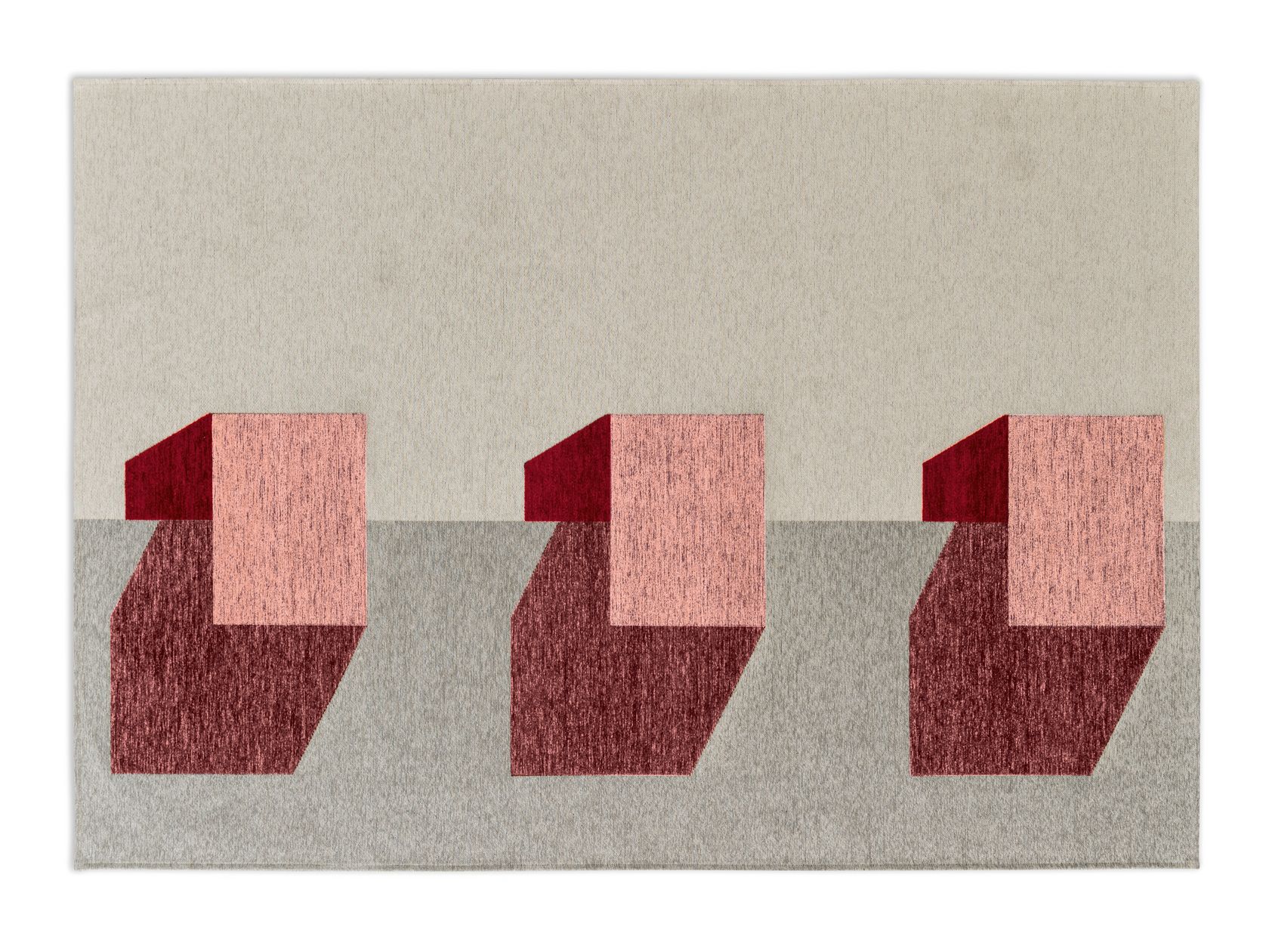 Rectangular chenille rug JUT By Calligaris