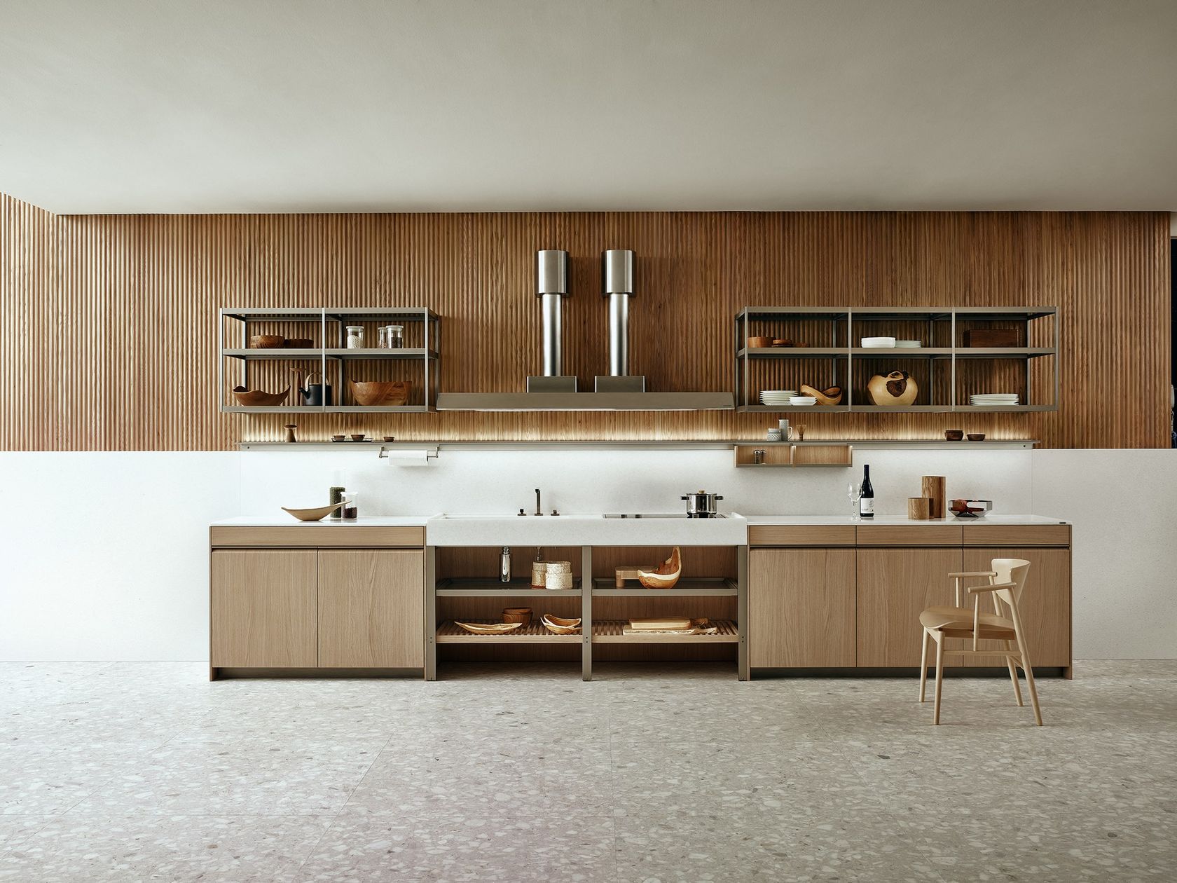 Linear kitchen K-LAB | Linear kitchen K-Lab Collection By ERNESTOMEDA ...