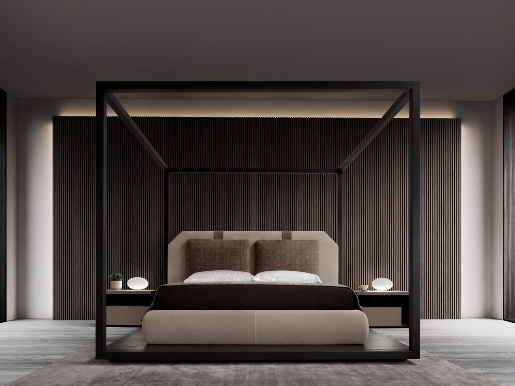 KARL | Canopy bed By Conte - Italian Bed Design design Joe Garzone