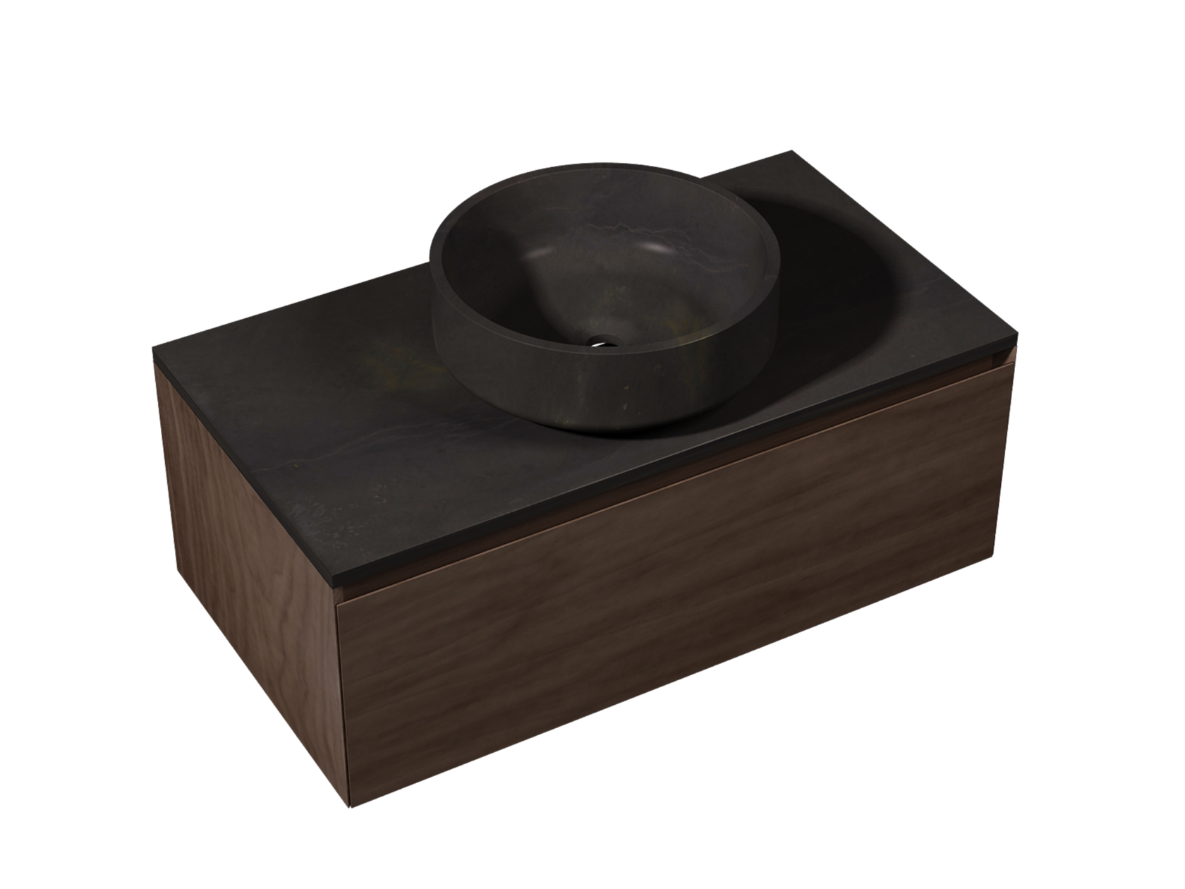 CIRCLE TOWER | Single vanity unit KARON Collection By Porcelanosa