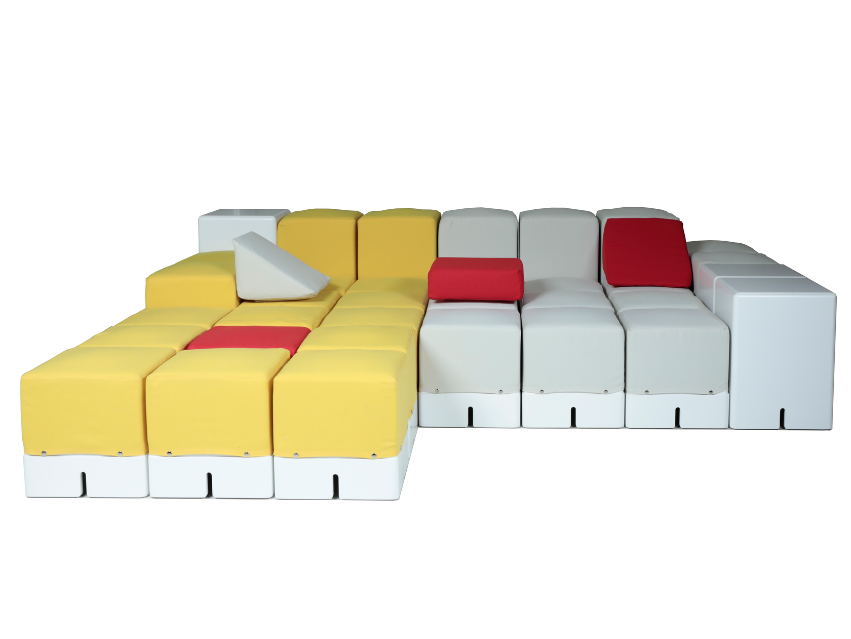 Sectional modular fabric sofa KEIGIO SOFA KIT 12 Modules By KEIGIO®