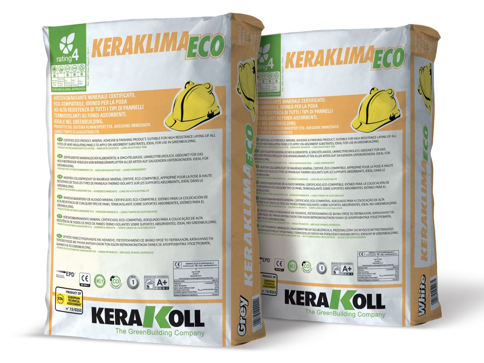 KERAKLIMA ECO rasante per intonaco By Kerakoll