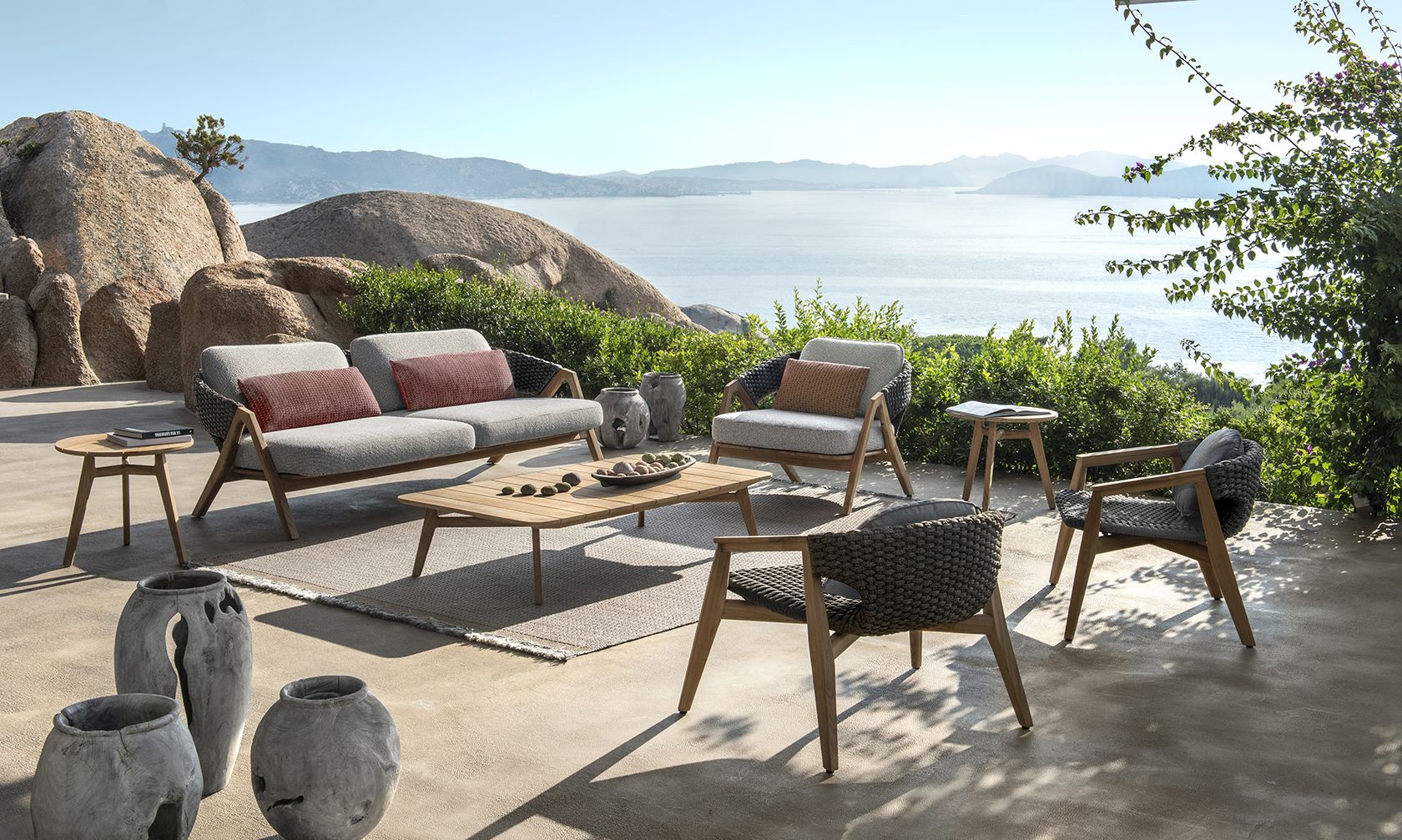 KNIT | Fauteuil de jardin Collection Knit By Ethimo design Patrick Norguet