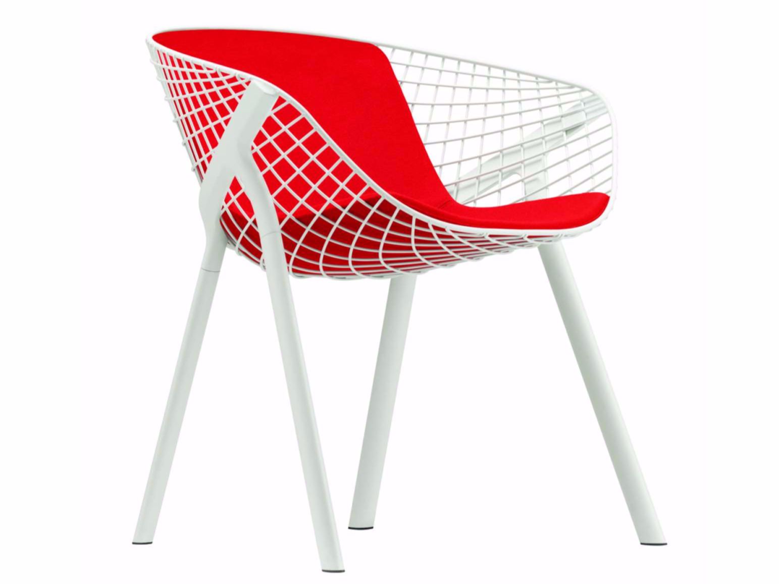 Steel chair with armrests KOBI PAD MEDIUM - 043 Kobi Collection By ...