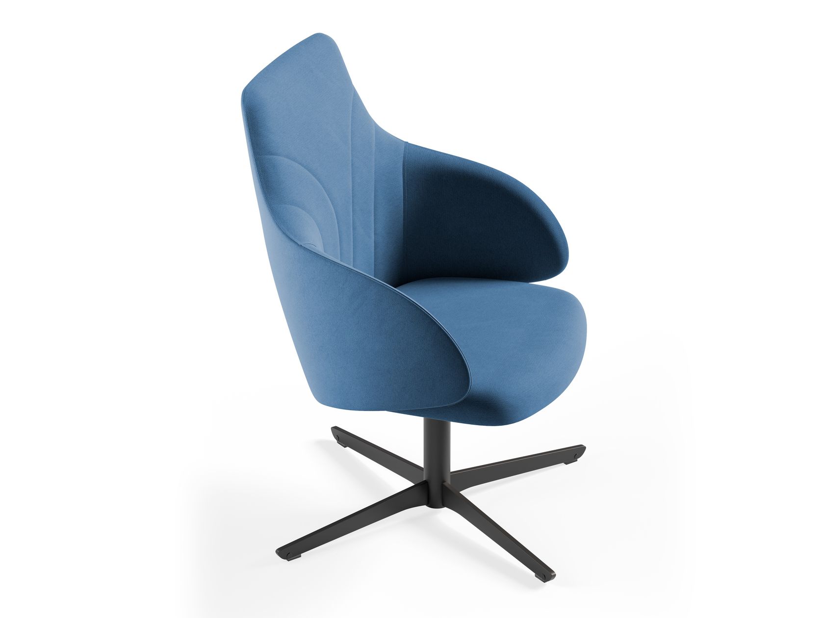 KONTEA WAITING | Armchair with 4-spoke base Armchair By Kastel