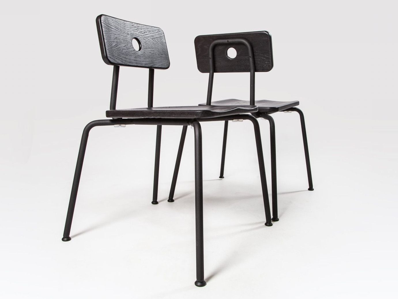 MILNE Stackable steel and wood chair By Liqui Contracts | design ...