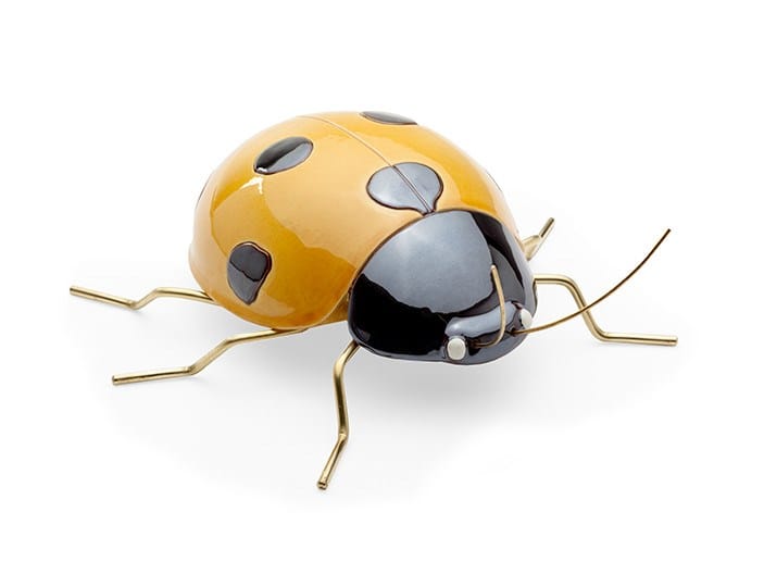 Ceramic decorative object LADYBUG YELLOW Fauna color Collection By ...