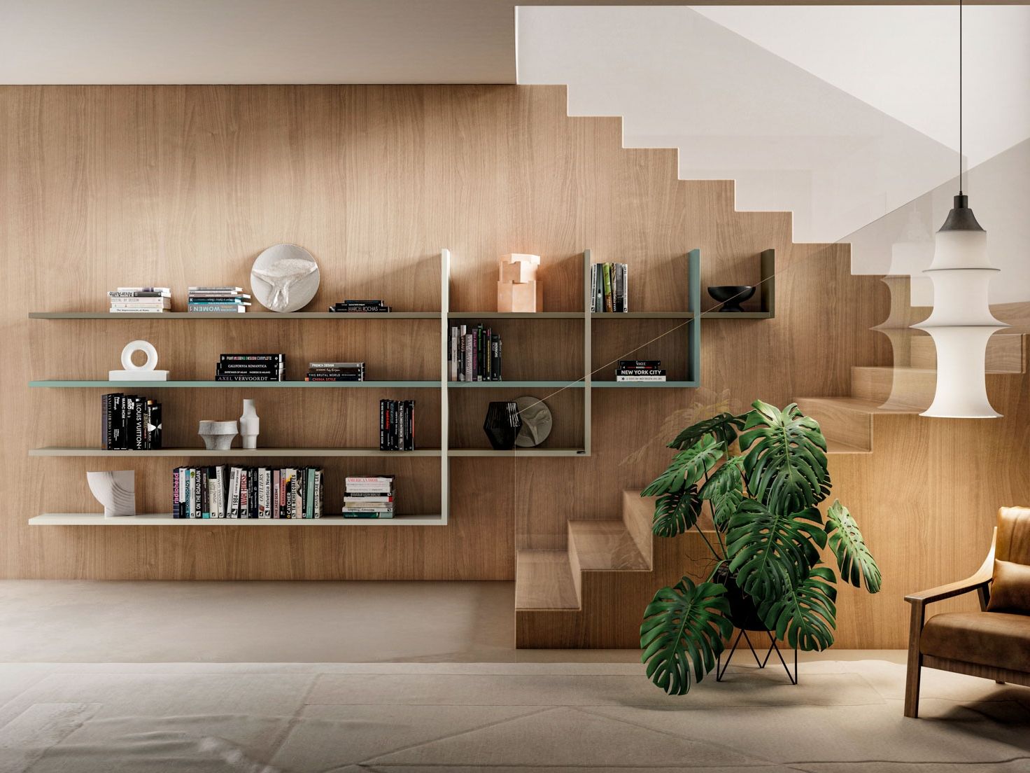 LAGOLINEA - 2634 Bookcase By Lago