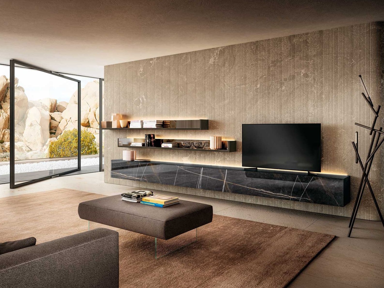 LAGOLINEA 1236 | Storage wall LagoLinea Collection By Lago design ...