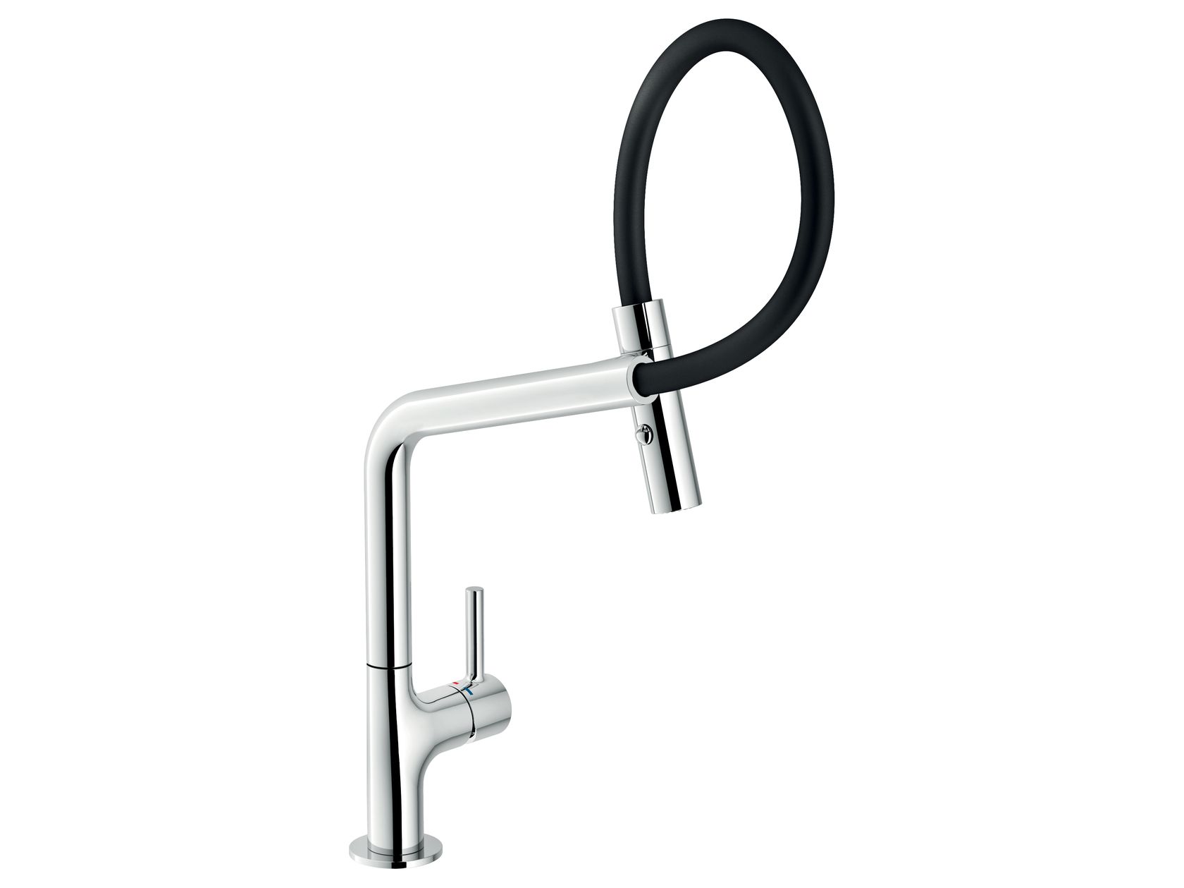 Single handle kitchen mixer tap with swivel spout LAMP By Nobili ...