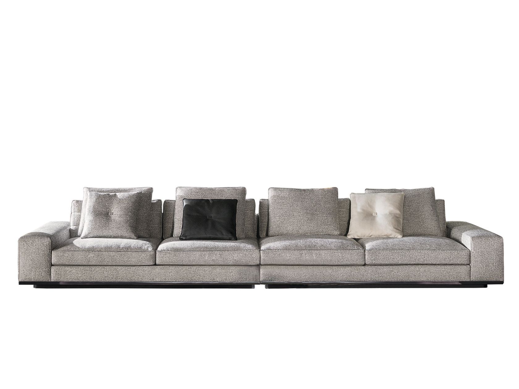 LAWRENCE CLAN Modular fabric sofa By Minotti | design Rodolfo Dordoni