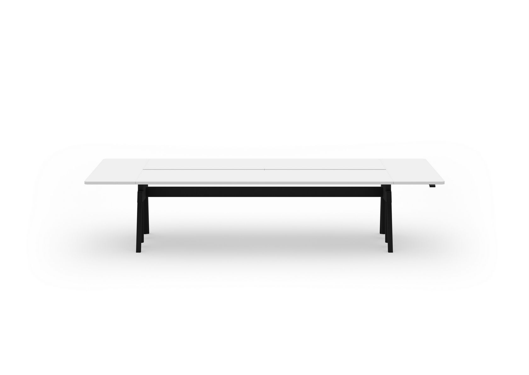 LEVEL SYSTEM | Rectangular meeting table By COR design Uwe Fischer
