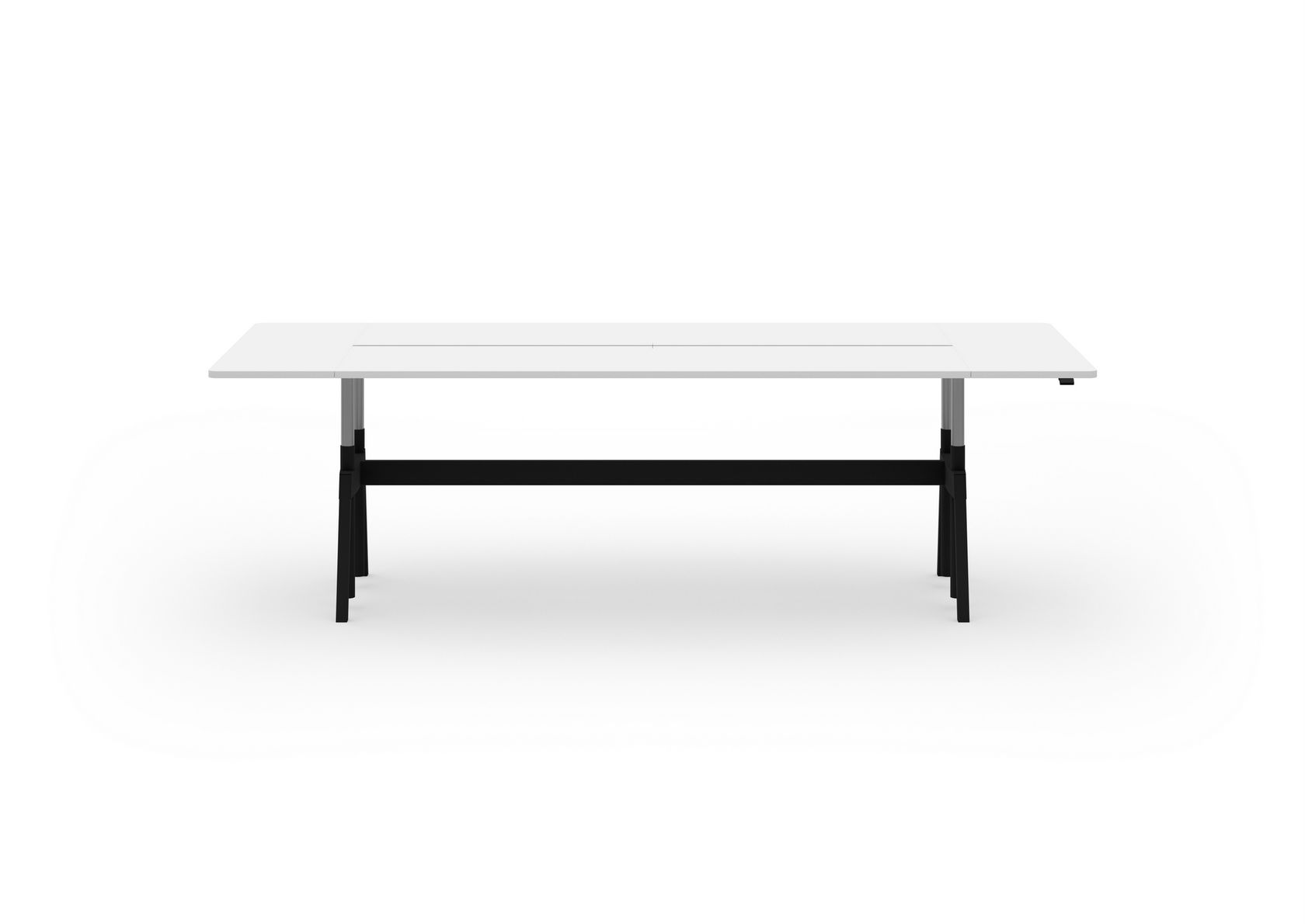 LEVEL SYSTEM | Rectangular meeting table By COR design Uwe Fischer