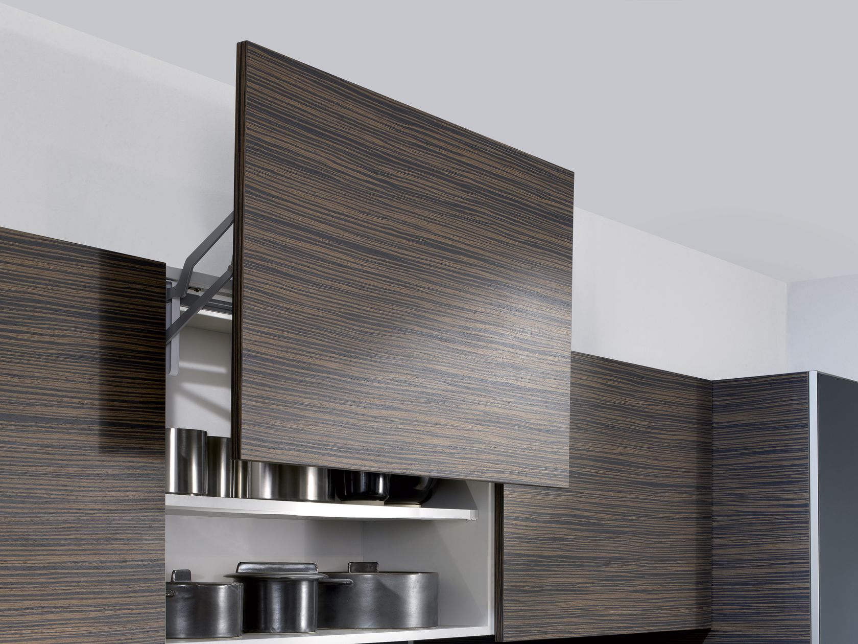 Opening system for parallel opening doors LIFT SYSTEM By SALICE