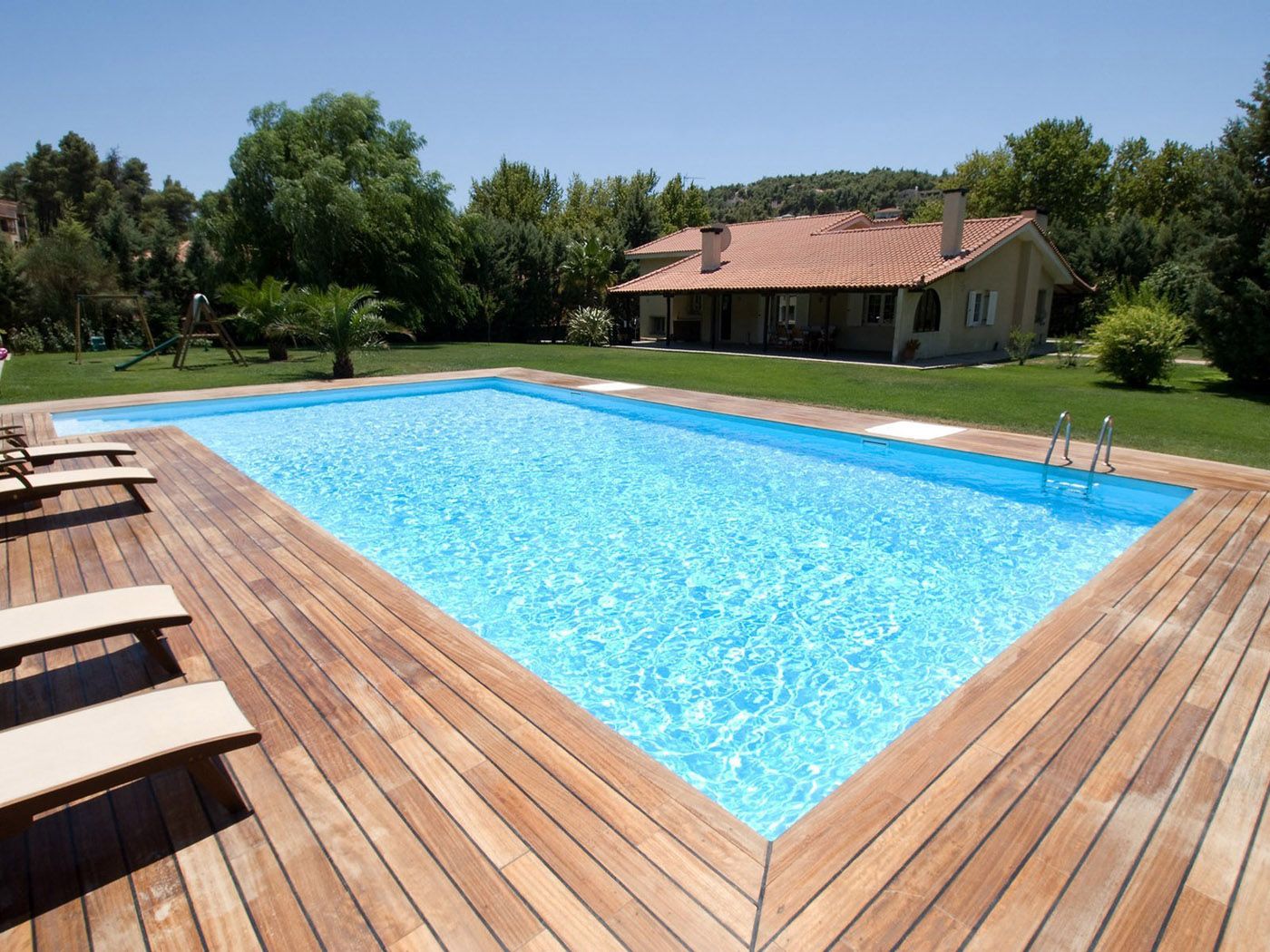Anti-slip Pool liner 2000 LIGHT BLUE By RENOLIT ALKORPLAN Pools