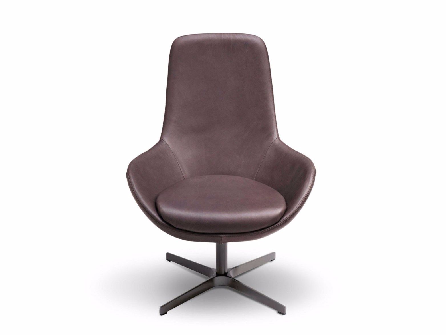 LINEAR | Swivel easy chair By Ditre Italia
