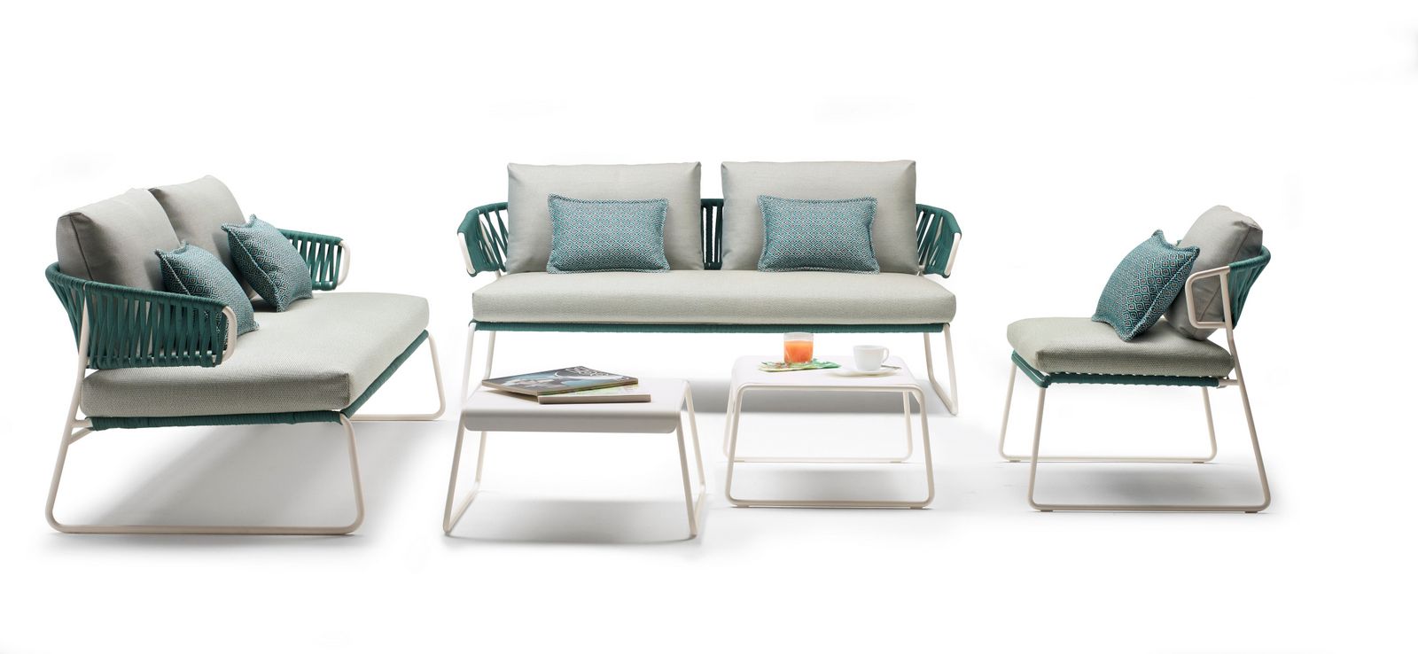 LISA SOFA FILÒ garden sofa By SCAB DESIGN