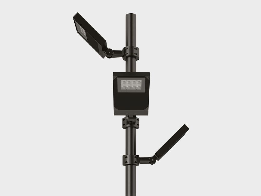 LIT LED street lamp By Cariboni group