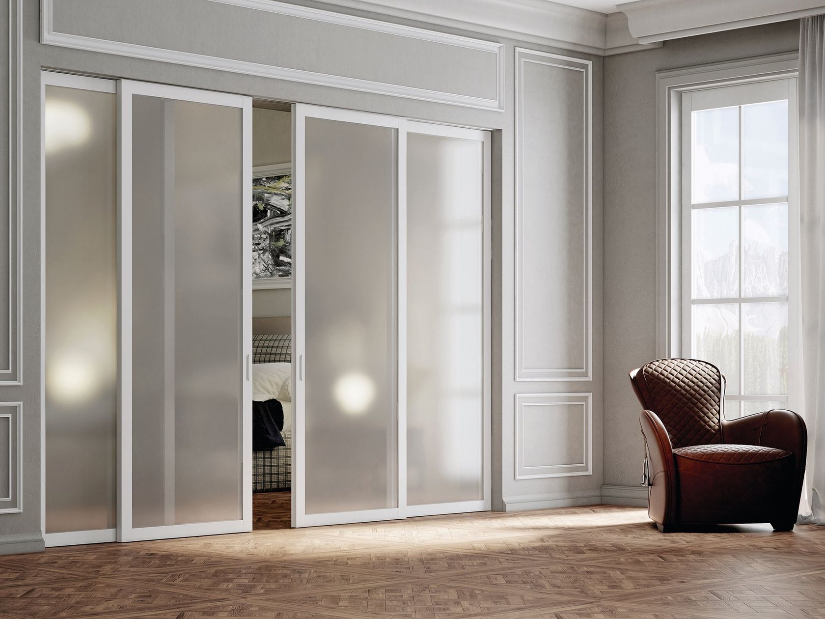 LITE | Sliding door Entry Collection By Ghizzi & Benatti