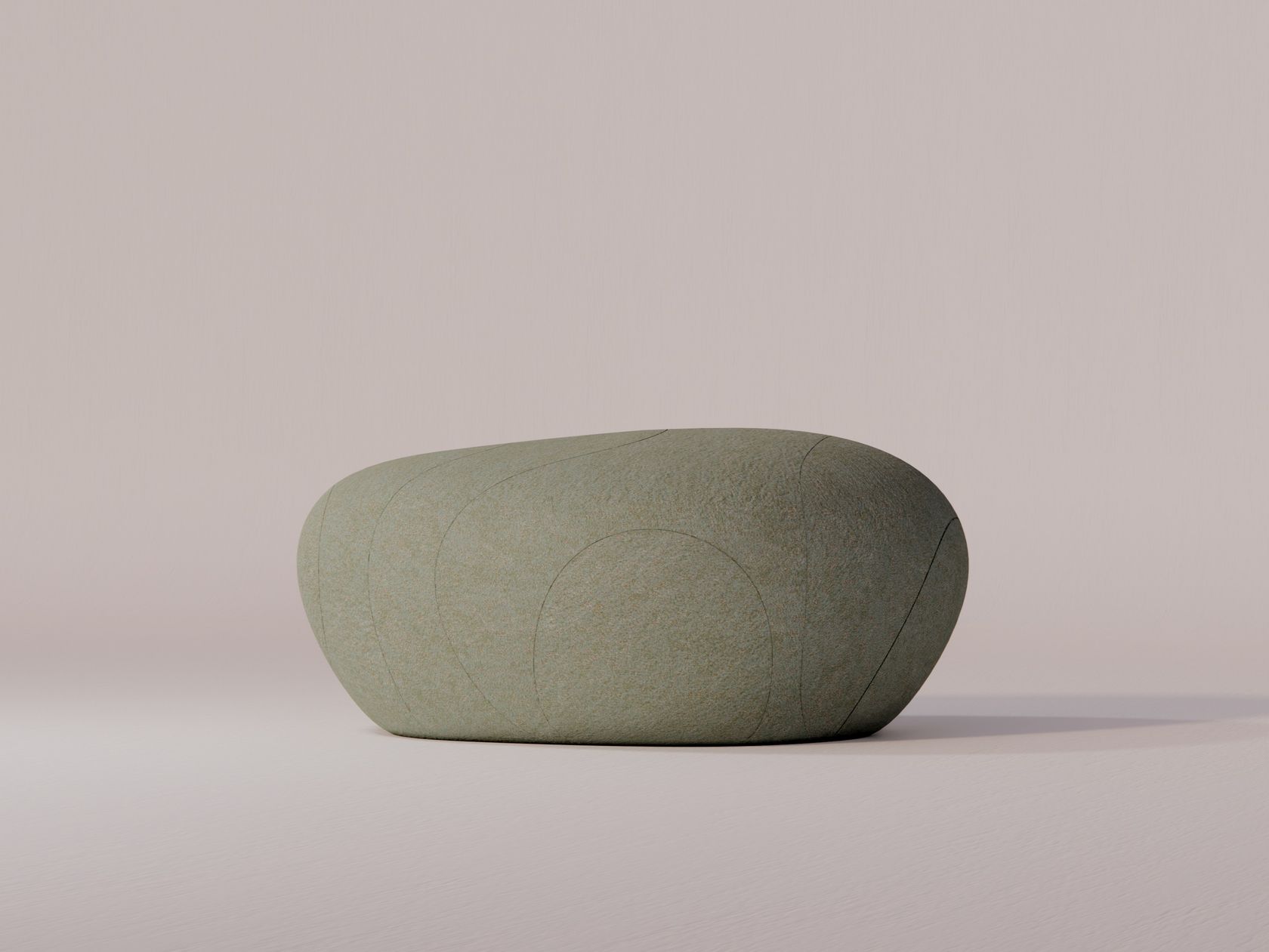 LIVINGSTONES ARDA PEBBLE SYSTEM - MONICA Pouf By smarin | design ...