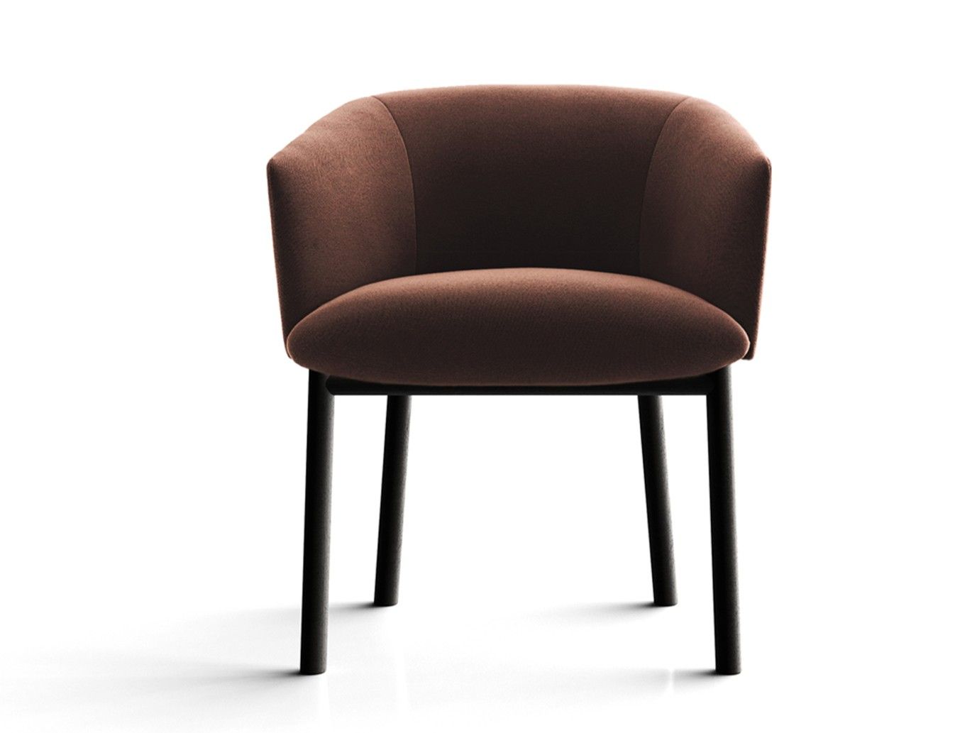 Upholstered chair with armrests LIVRETTE By Gallotti&Radice design ...
