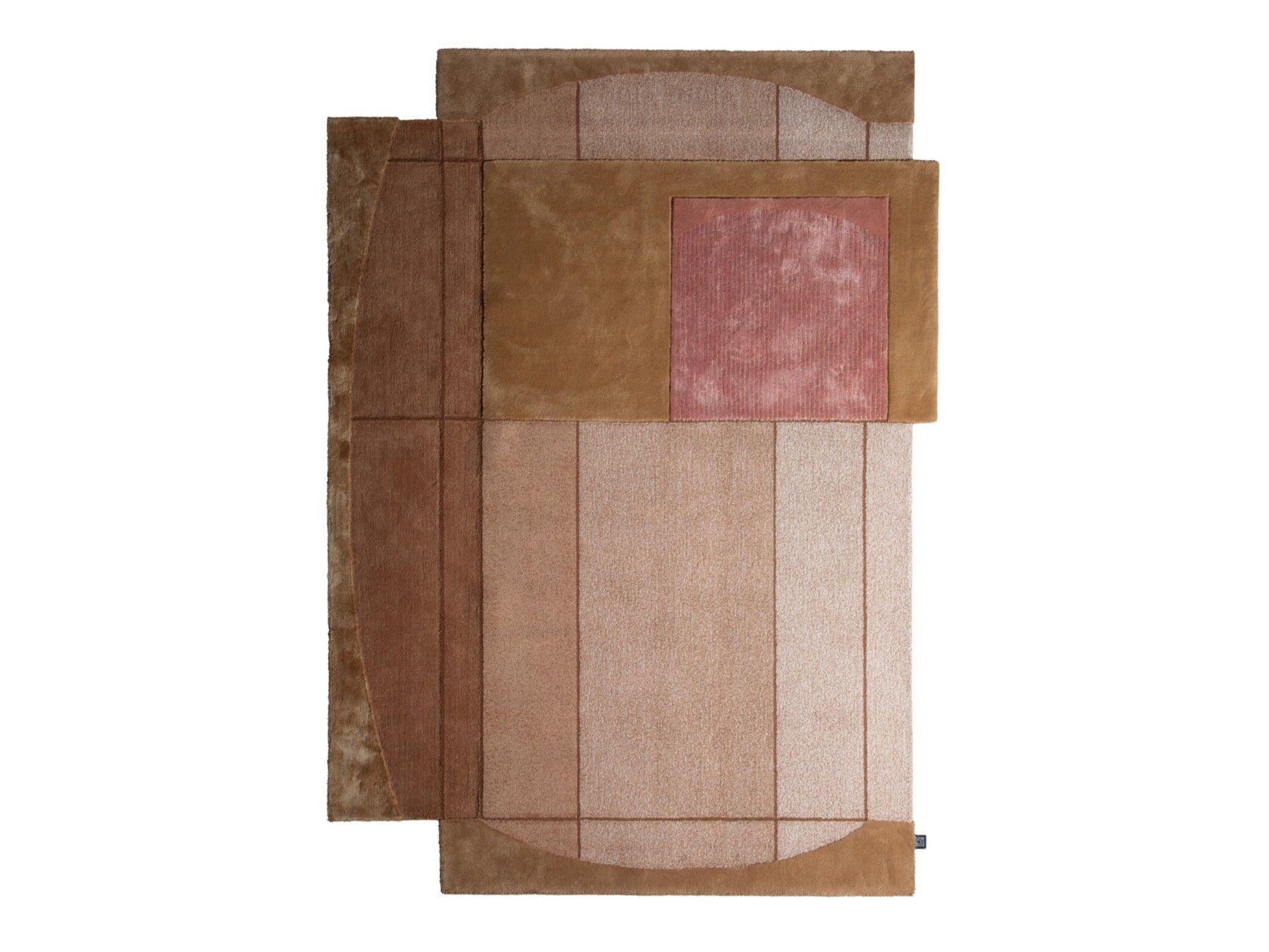 LÒBIA TERRA Rug with geometric shapes By Carpet Edition | design Giulia ...