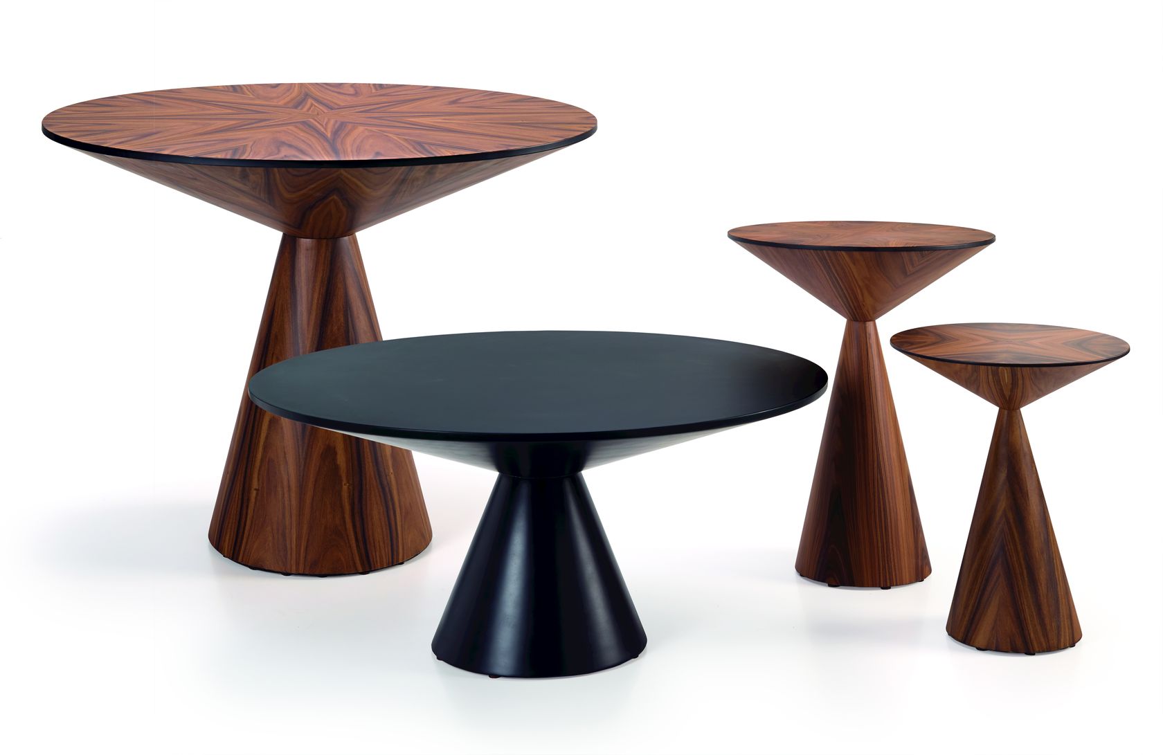 LOLA | Wood veneer coffee table By HMD INTERIORS