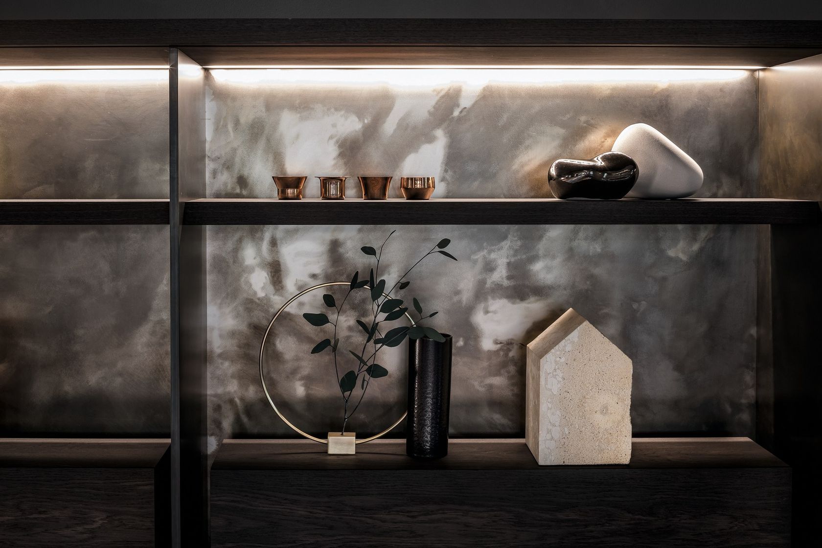 LOOM PROGRAM Solid wood storage wall By Henge | design Massimo Castagna