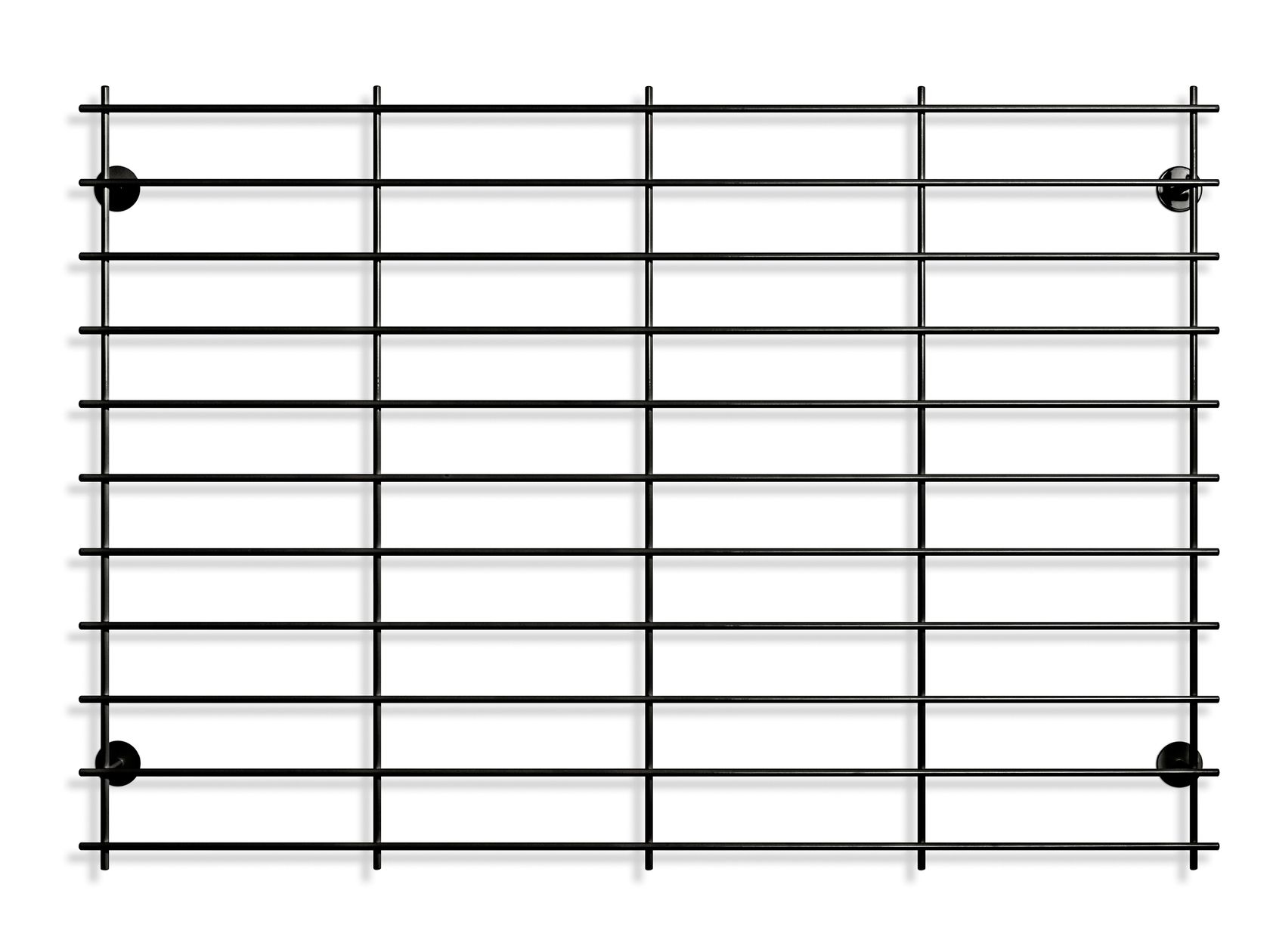 Griglia portaoggetti in metallo LOOPHOLES THE GRID.01 By Atelier Belge