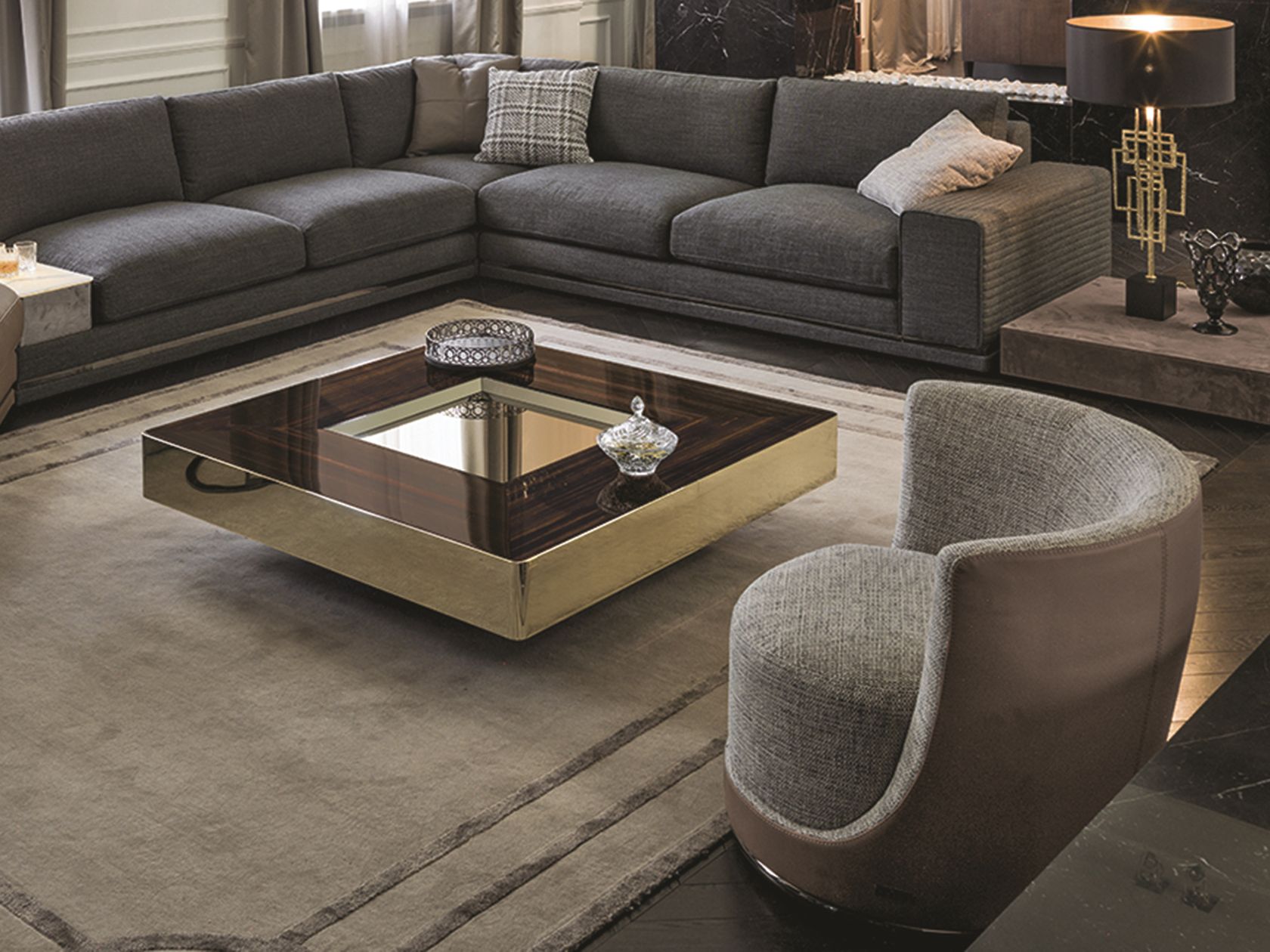 LOVELUXE 茶几 By Longhi | design Giuseppe Viganò