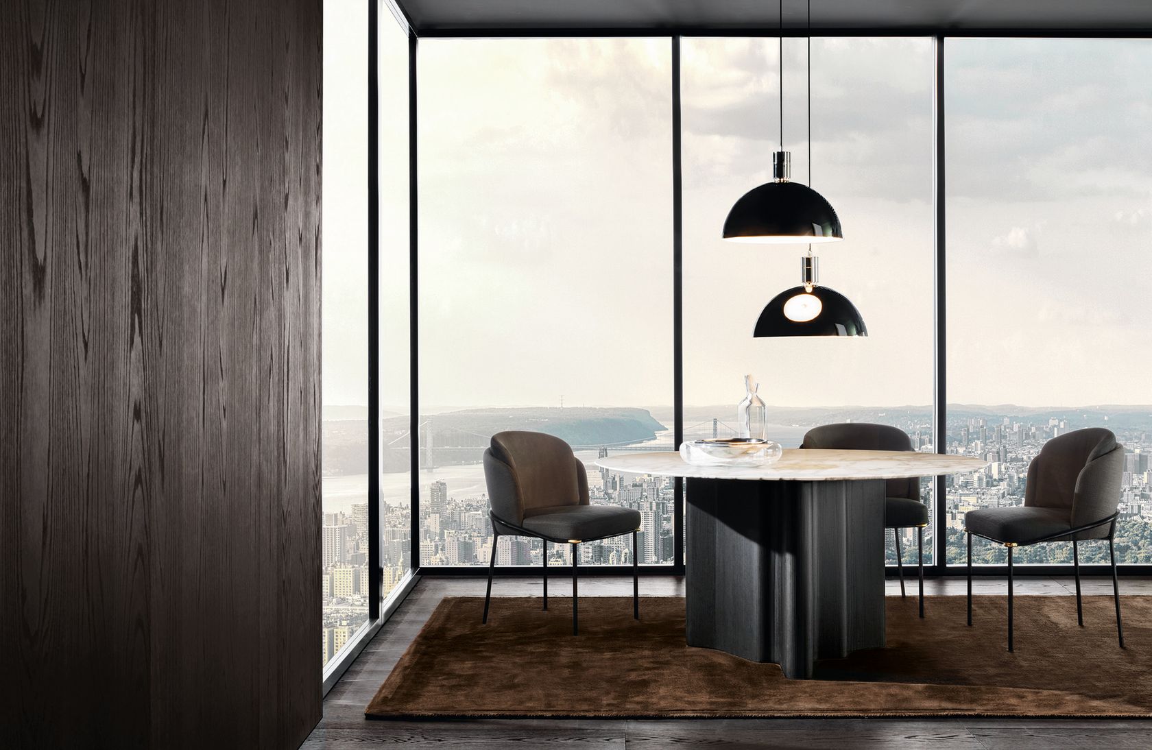 LOU DINING Table By Minotti | design Christophe Delcourt