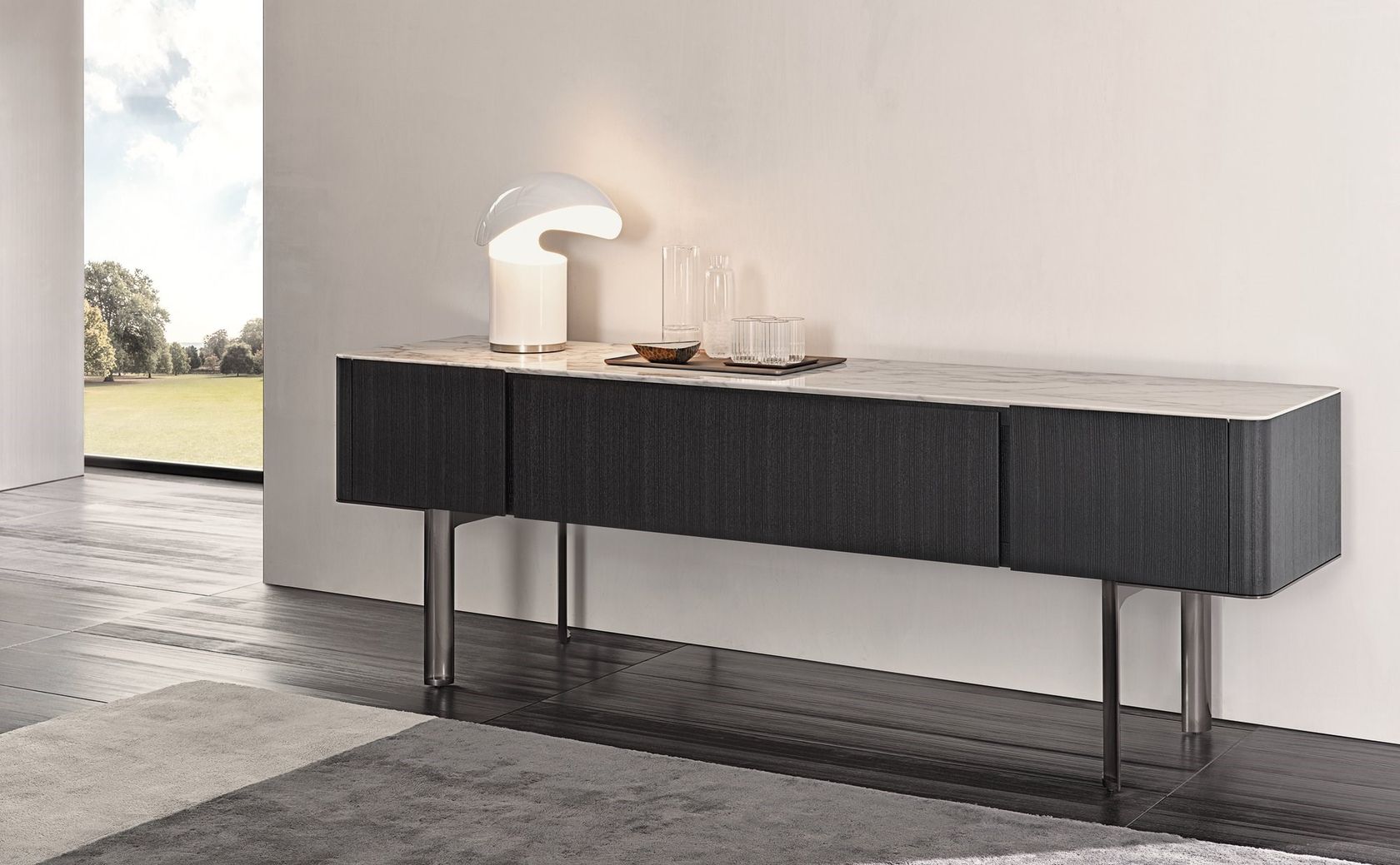 LOU Sideboard By Minotti | design Christophe Delcourt