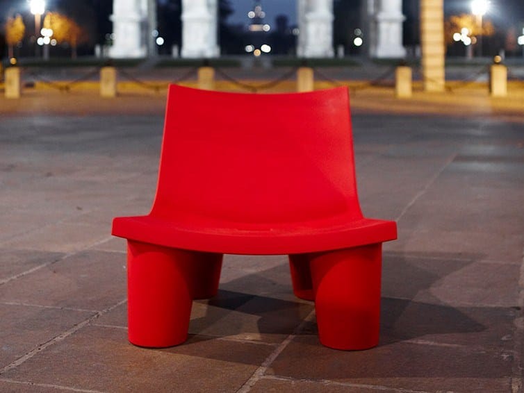 LOW LITA | Easy chair Low Lita Collection By SLIDE design Paola Navone