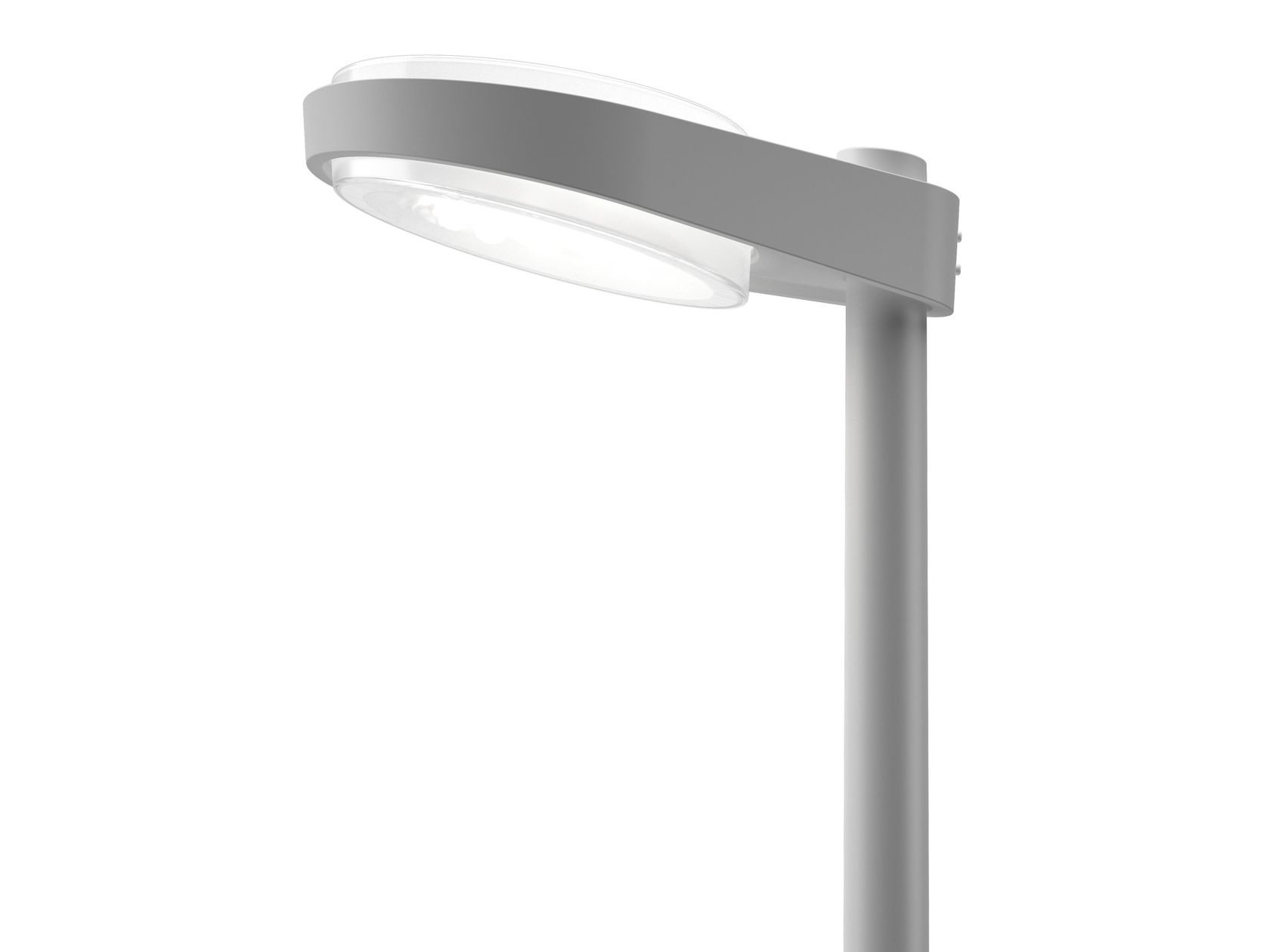 LP CAPSULE LED street lamp on pole By Louis Poulsen | design Henning Larsen