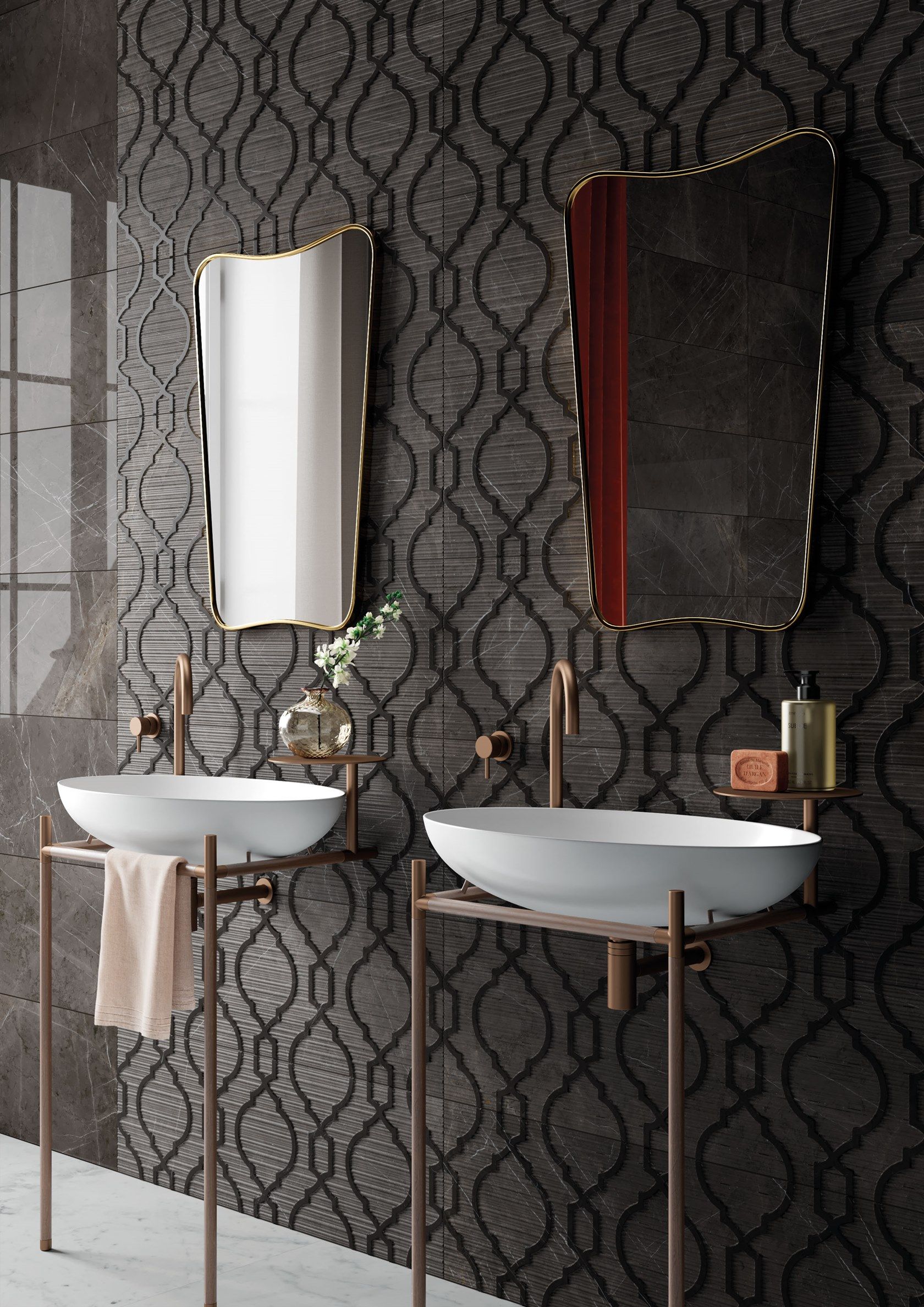 LUX EXPERIENCE WALL RIBBED PIETRA GREY | 3D Wall Cladding Lux ...