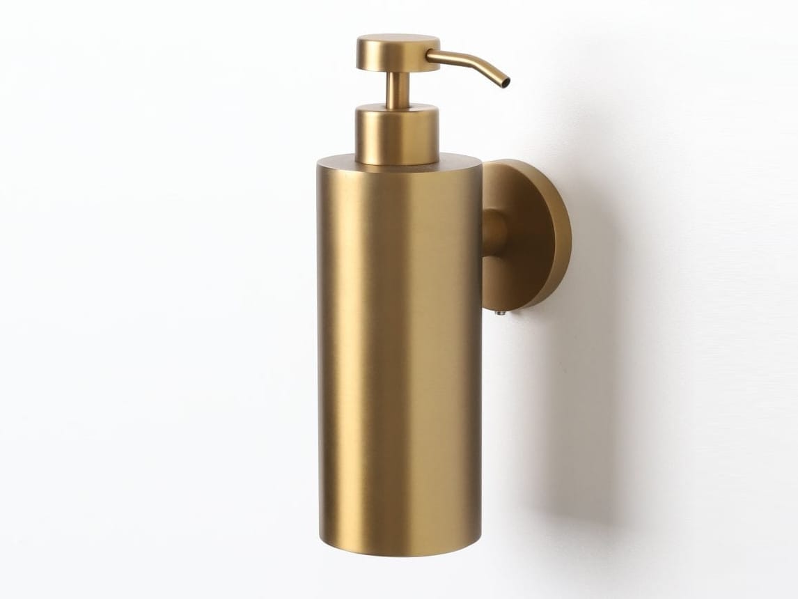 LUXE Wall-mounted stainless steel Bathroom soap dispenser By LUSSO