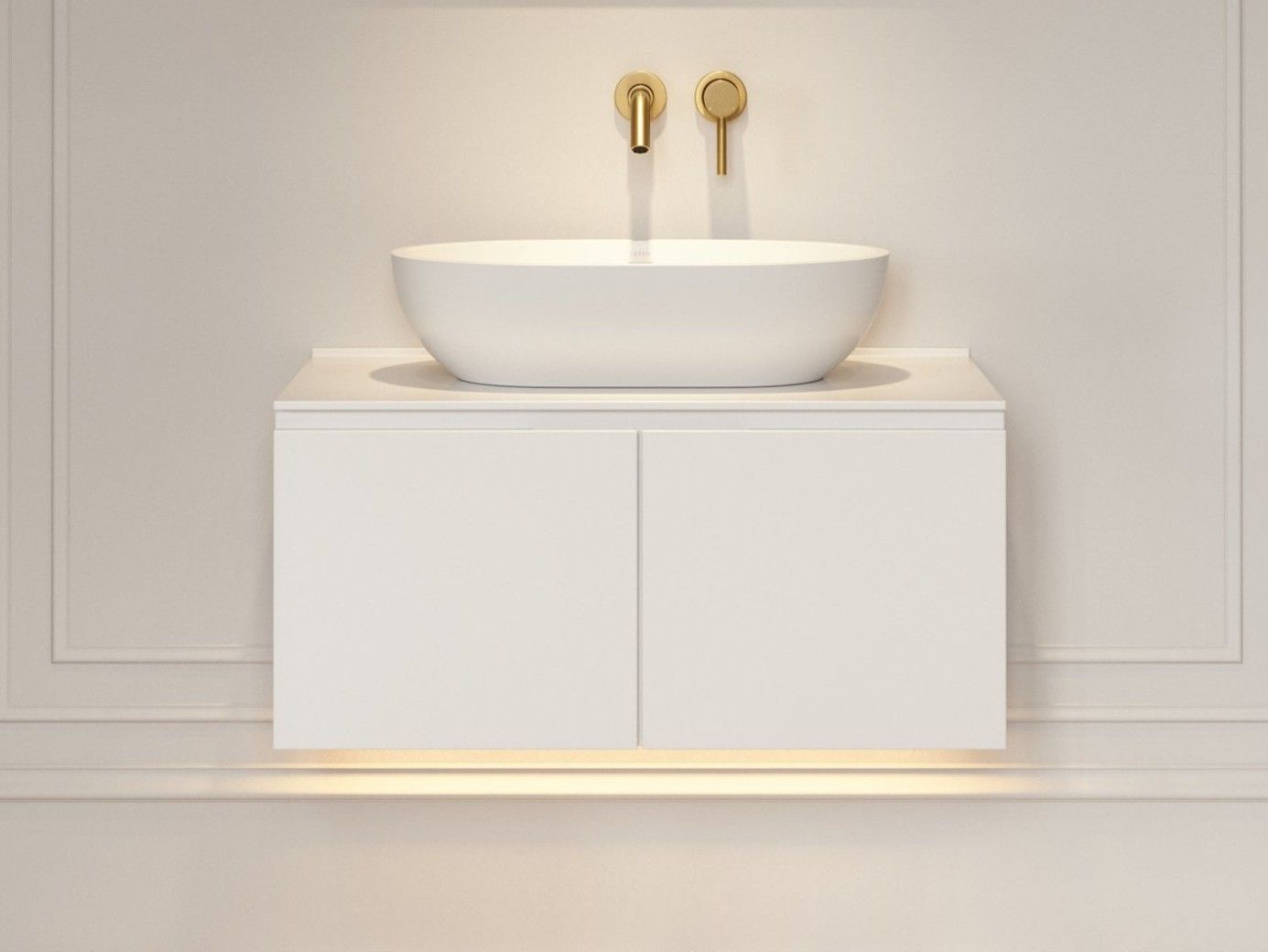 LUXOR | Single vanity unit By LUSSO