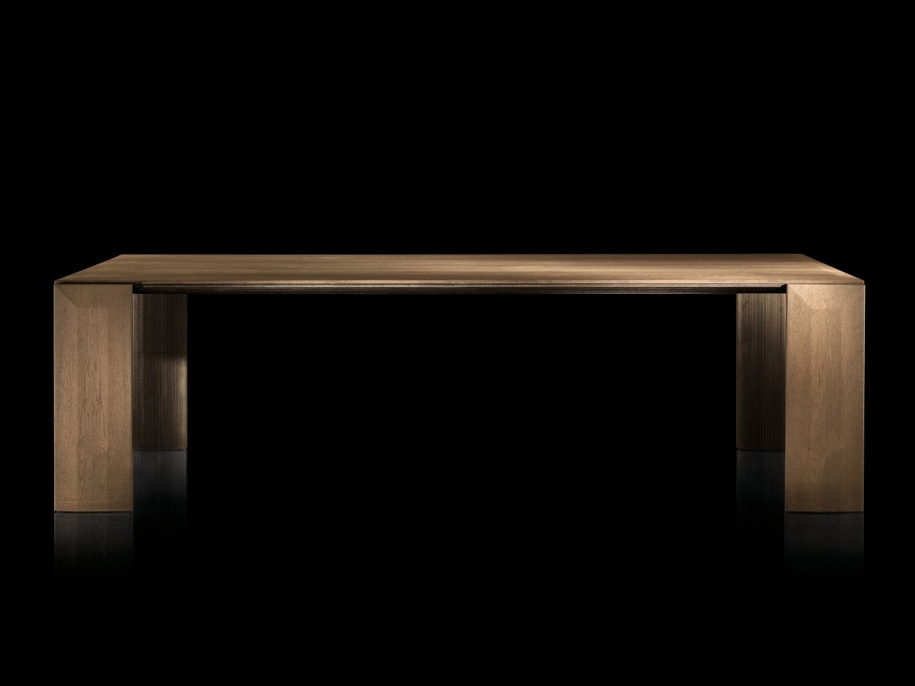 LY | Solid wood table By Henge design Massimo Castagna