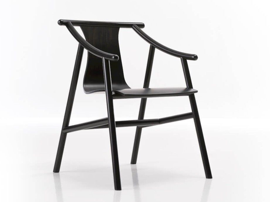 MAGISTRETTI 03 01 | Wooden chair By Wiener GTV Design